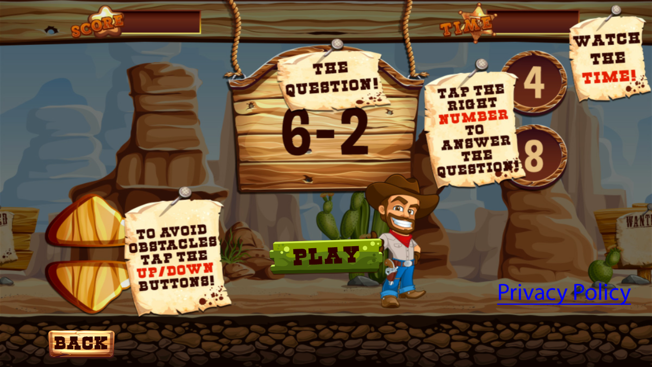 Cowboy Math Survive - App on Amazon Appstore