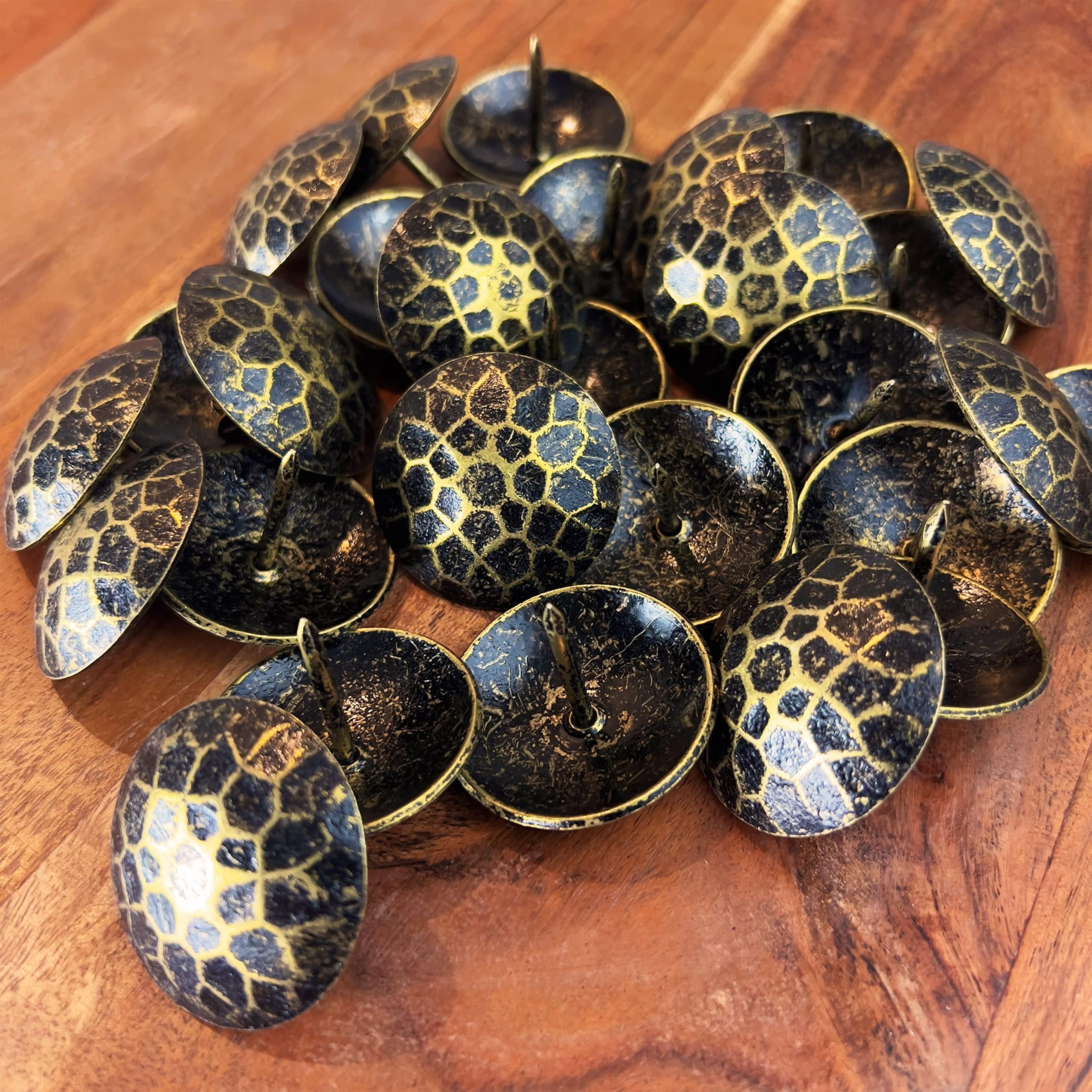 Sidco Supply 50 Pack – 1.5 Inch Iron Clavos - Decorative Nails - Black ...