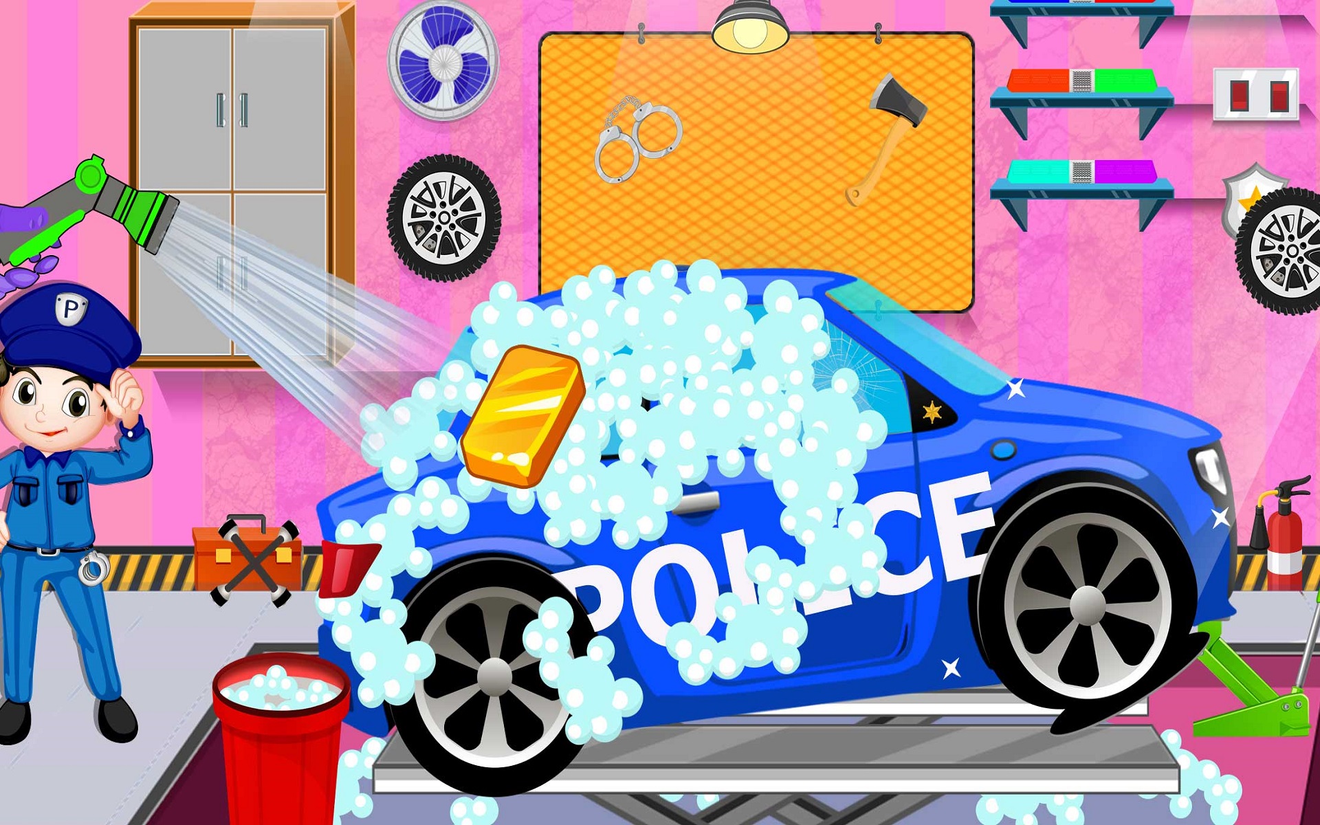 Pretend Play Police Station - My Home Town Jail House Game - App on ...