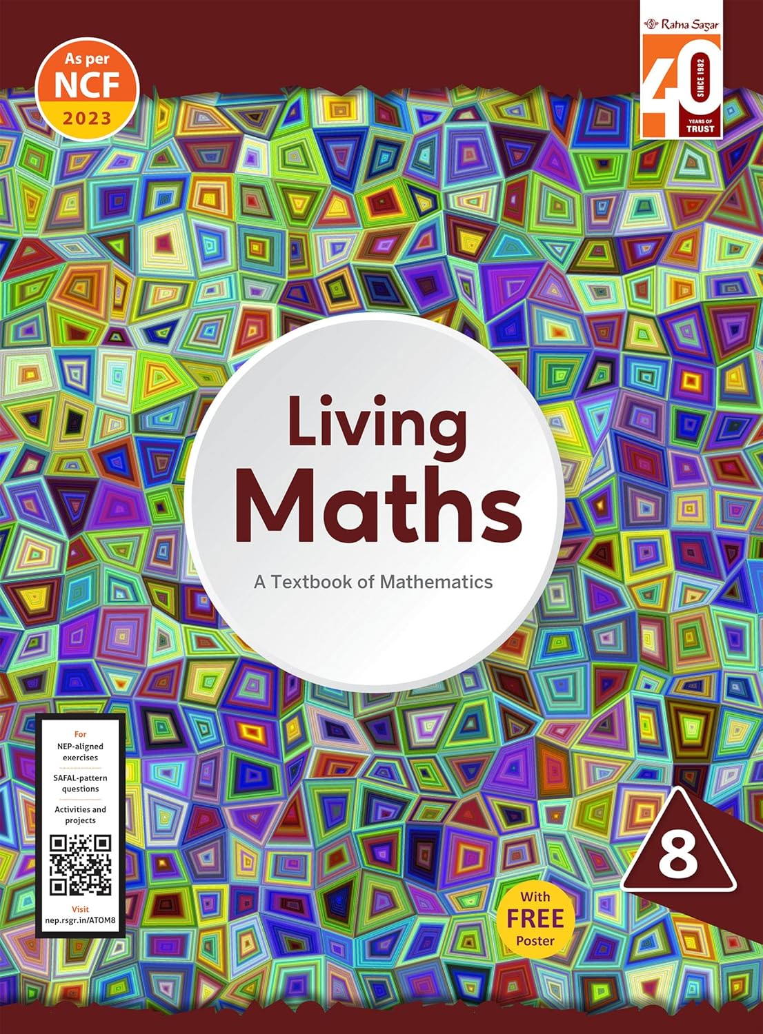 Ratna Sagar-Living Maths For Class 8 (NCF 2023) : Monica Capoor: Amazon ...