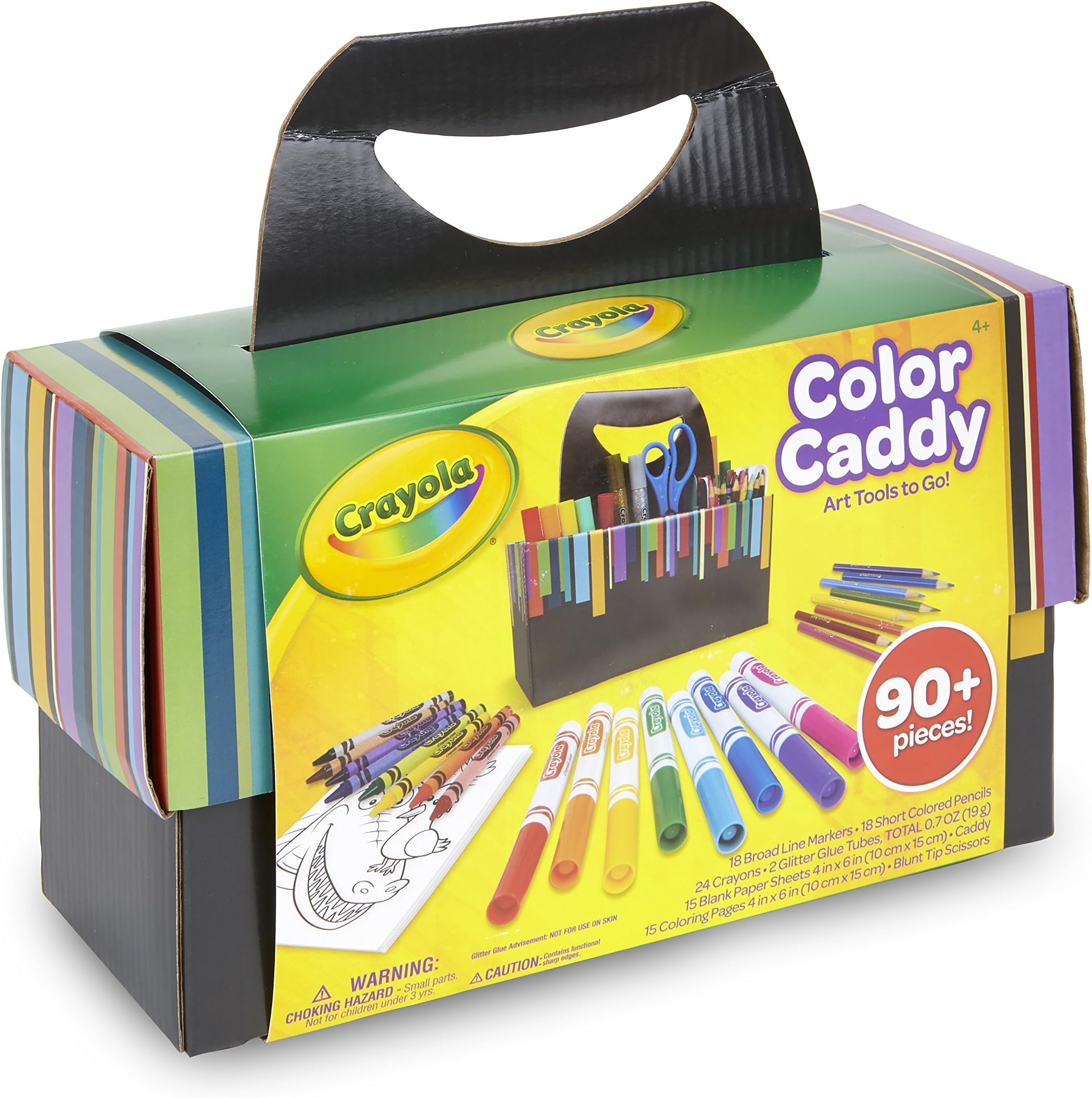 Amazon.com: Crayola Super Tips Coloring Art Case SuperTips Washable ...