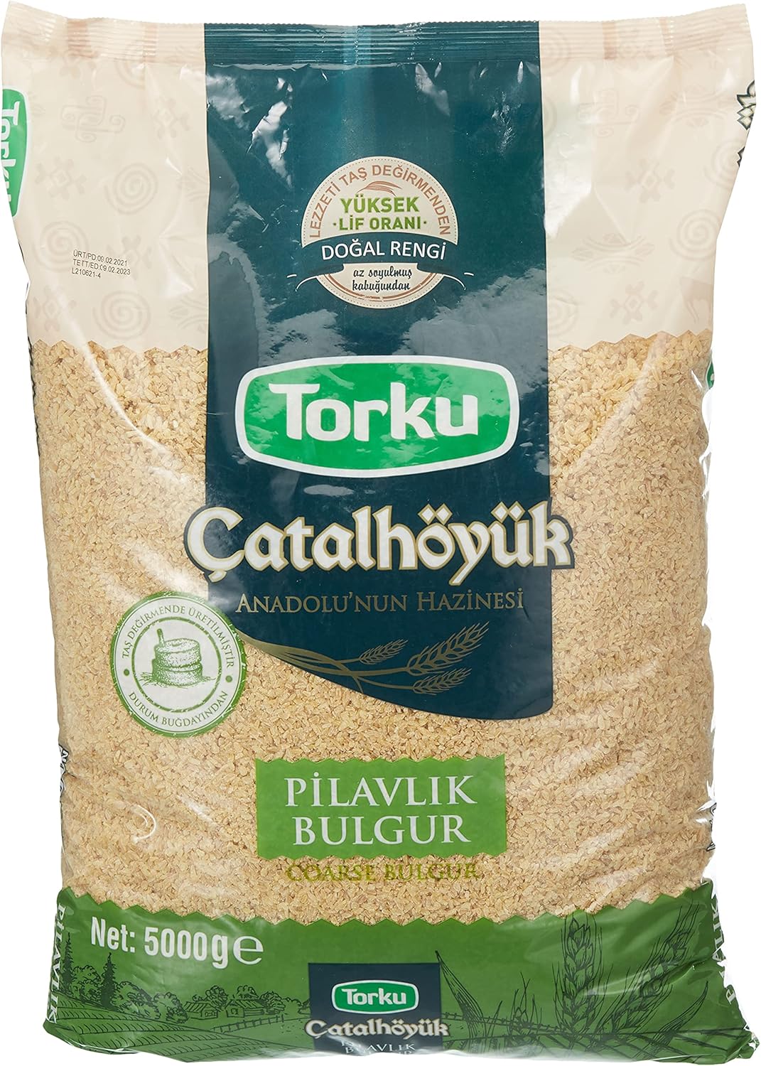 Torku Çatalhöyük Pilavlik Bulgur 5000 Gr. - OnuAl Fiyat Arşivi