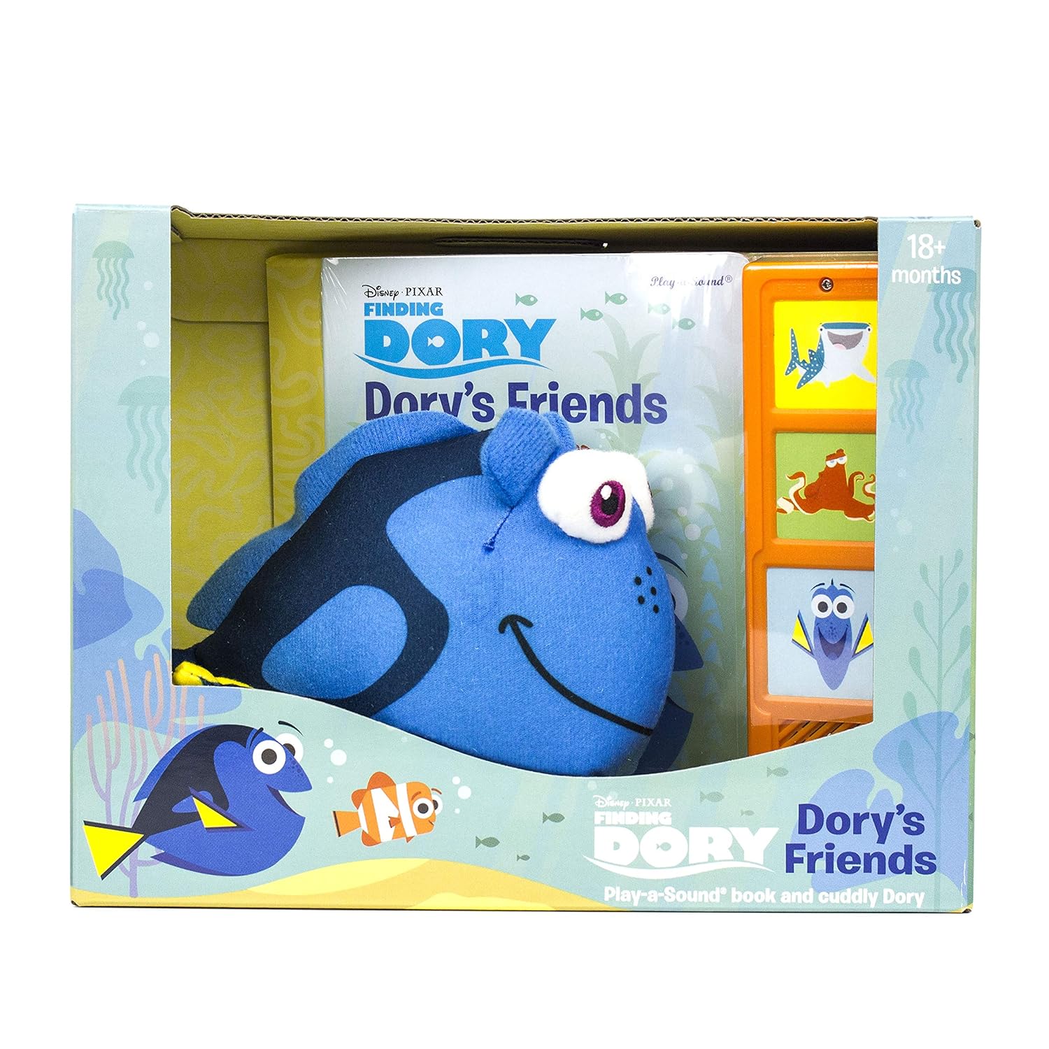 Amazon.com: Finding Dory - Dory's Friends - Play-a-Sound Book and ...