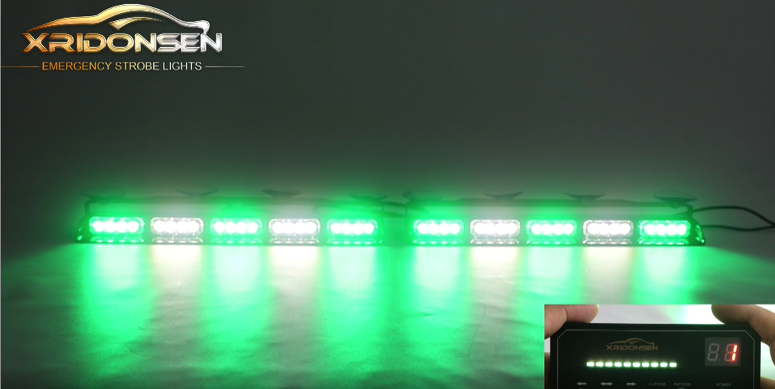 Green Emergency Light Bar Green LED Beacon Automotive LED Suppliers