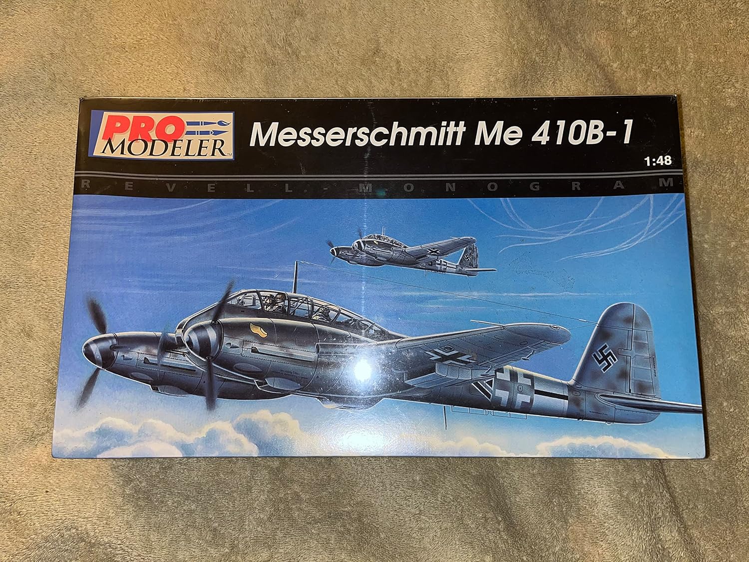 Revell Monogram Pro Modeler Messerschmitt Me 410B-1-Plastic Model Kit ...