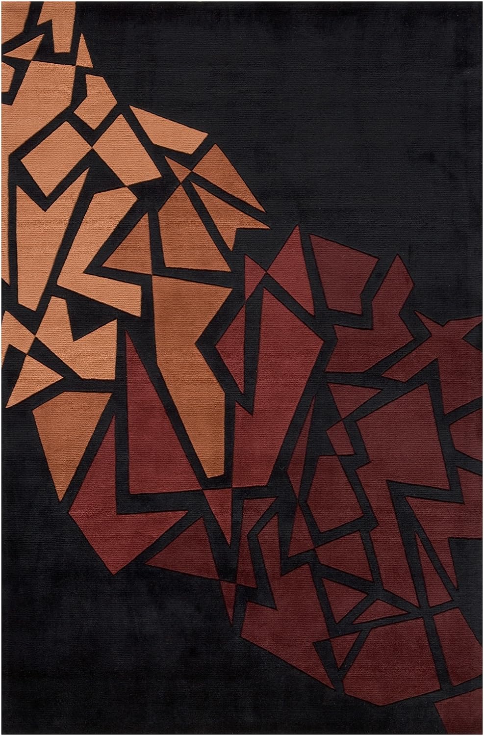 Amazon.com: Momeni New Wave NW119BLK5380 Black Rug : Home & Kitchen