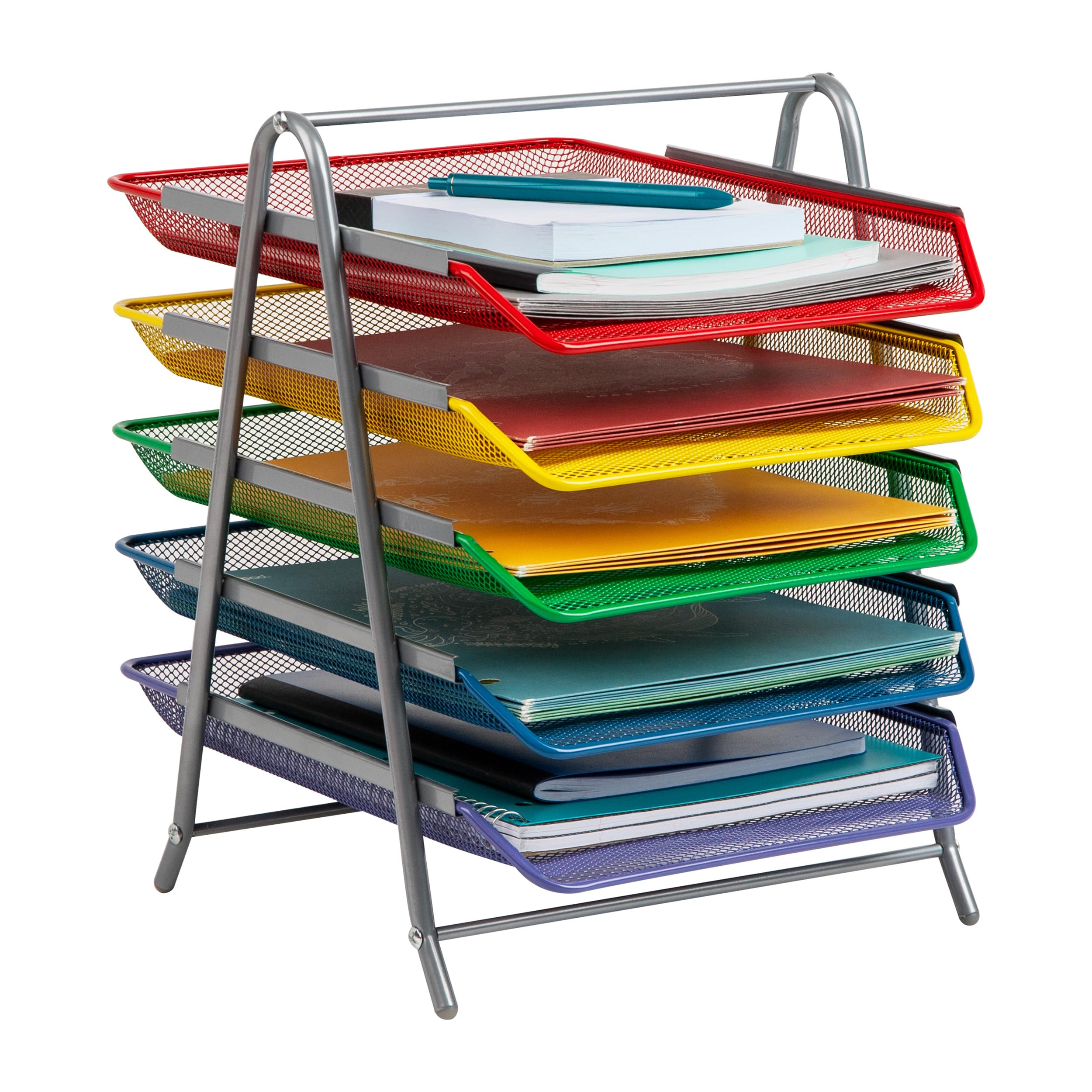 Snapklik.com : 5-Tier Paper Tray, Desktop Organizer, File Storage ...