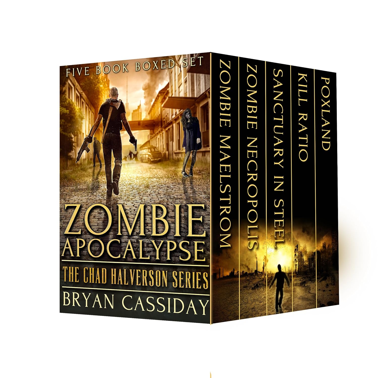 Amazon.com: Zombie Apocalypse: The Chad Halverson Series Books 1-5 ...