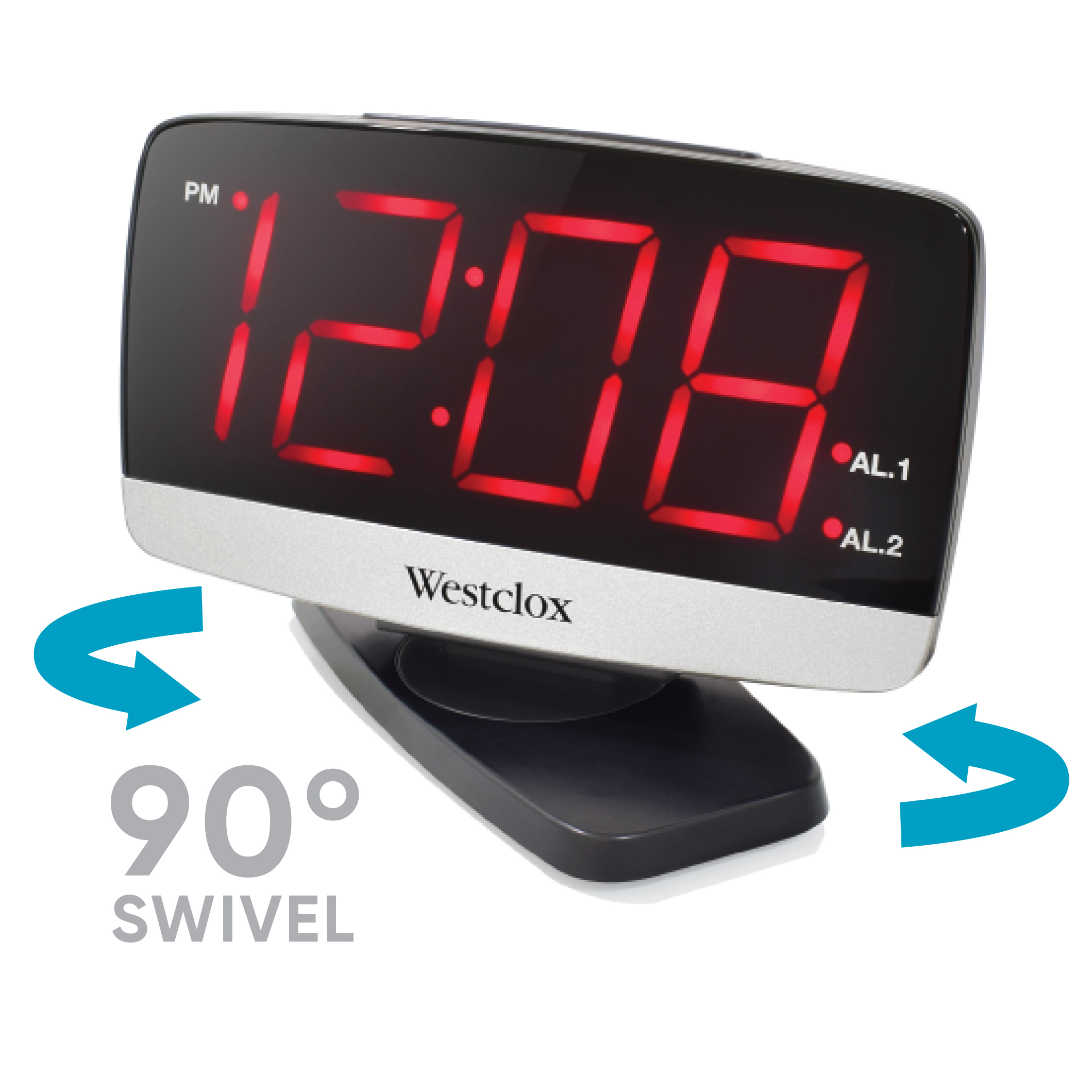 Watch Westclox 71052 Tilt and Swivel Clock on Amazon Live