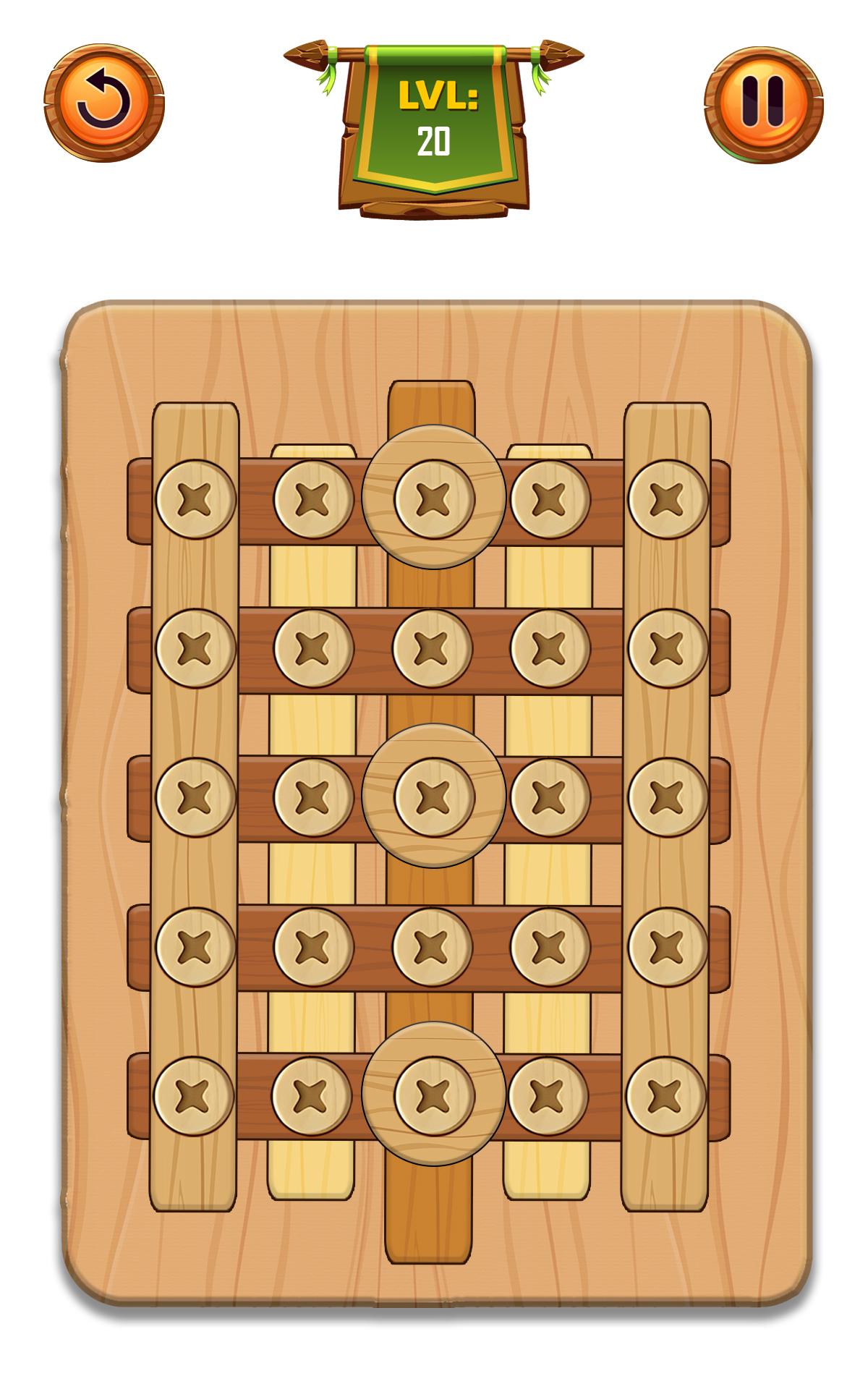 Wood Nuts & Bolts - Unscrew Puzzle Game - App on Amazon Appstore