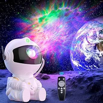 Mexllex Astronaut Galaxy Projector, Star Projector Night Light ...