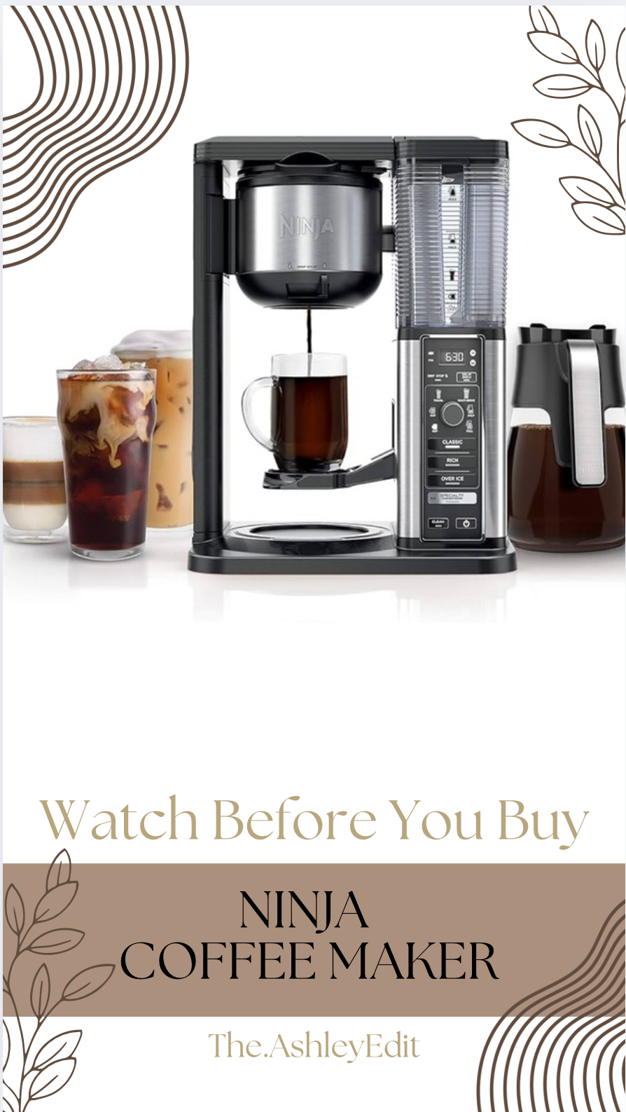Watch From Lattes to Cold Brews, The Ninja Does It All on Amazon Live