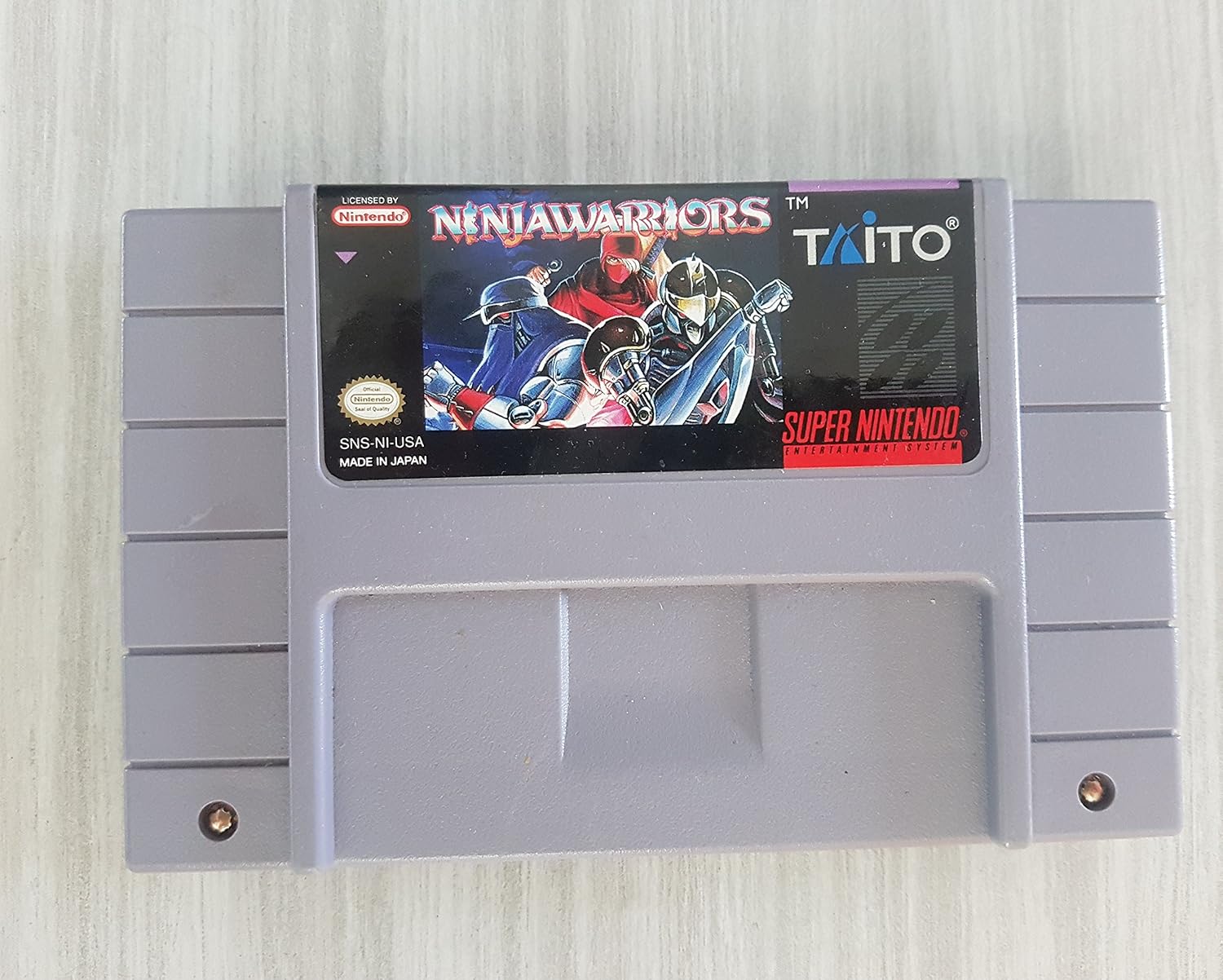 Snes Ninja Warriors: Video Games - Amazon.ca