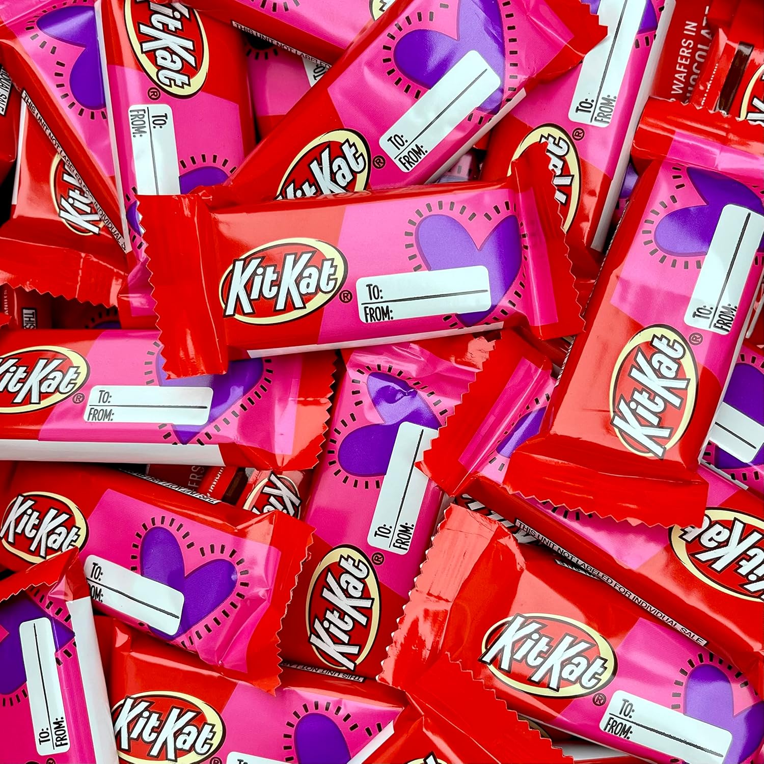 Kit Kat – Barras de caramelo de chocolate con leche para el día de San ...