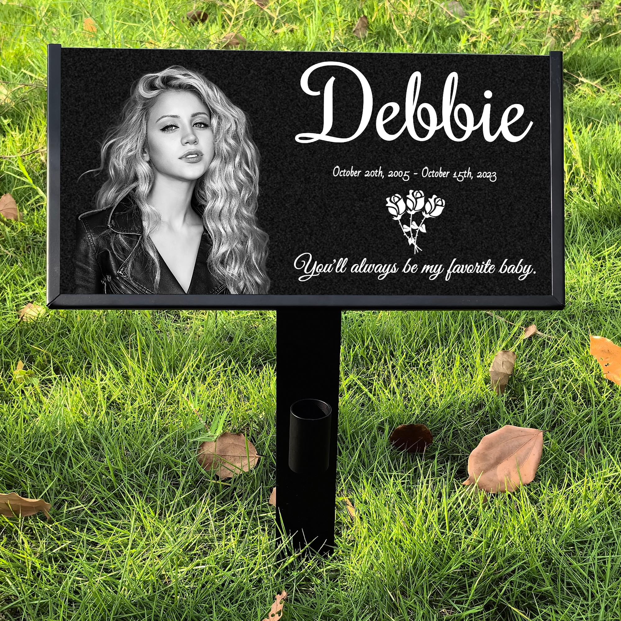 Amazon.com: ZSNDYDDP Outdoor Personalized Commemorative Plaques ...