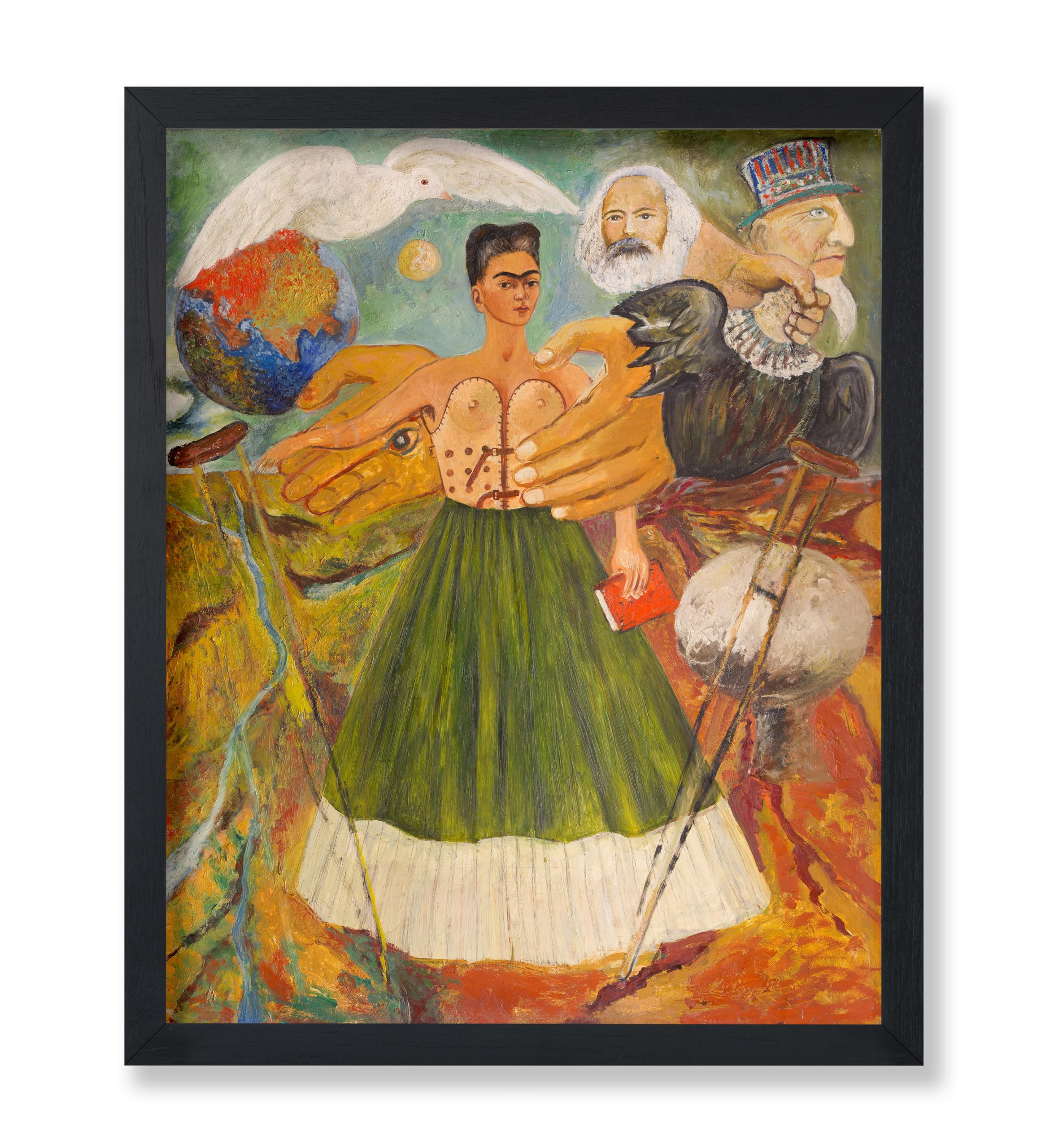 Amazon.com: Poster Master Frida Poster - Marxism Will Give Health to ...