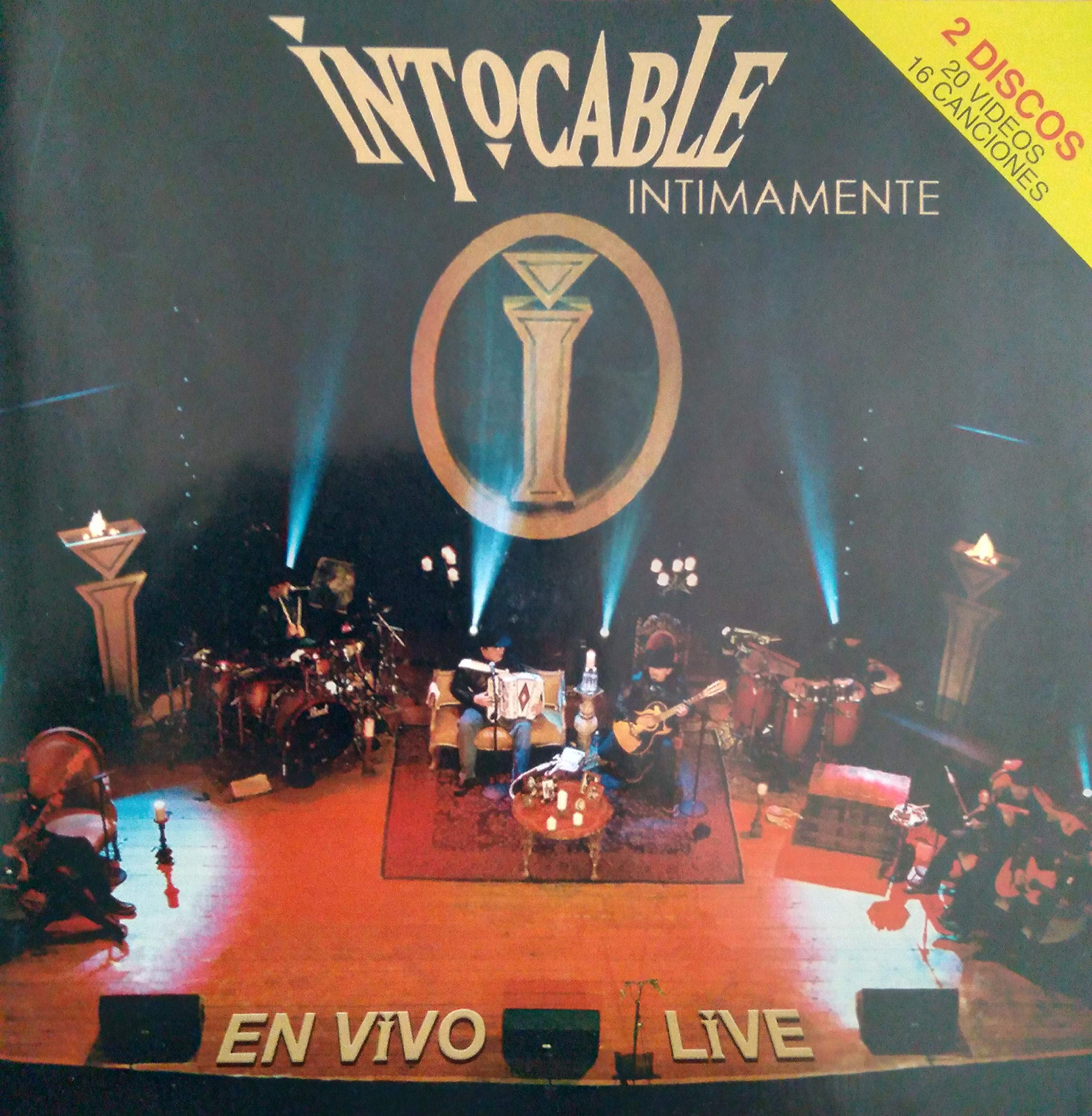 INTOCABLE - INTOCABLE - INTIMAMENTE - EN VIVO - LIVE ( CD + DVD ...