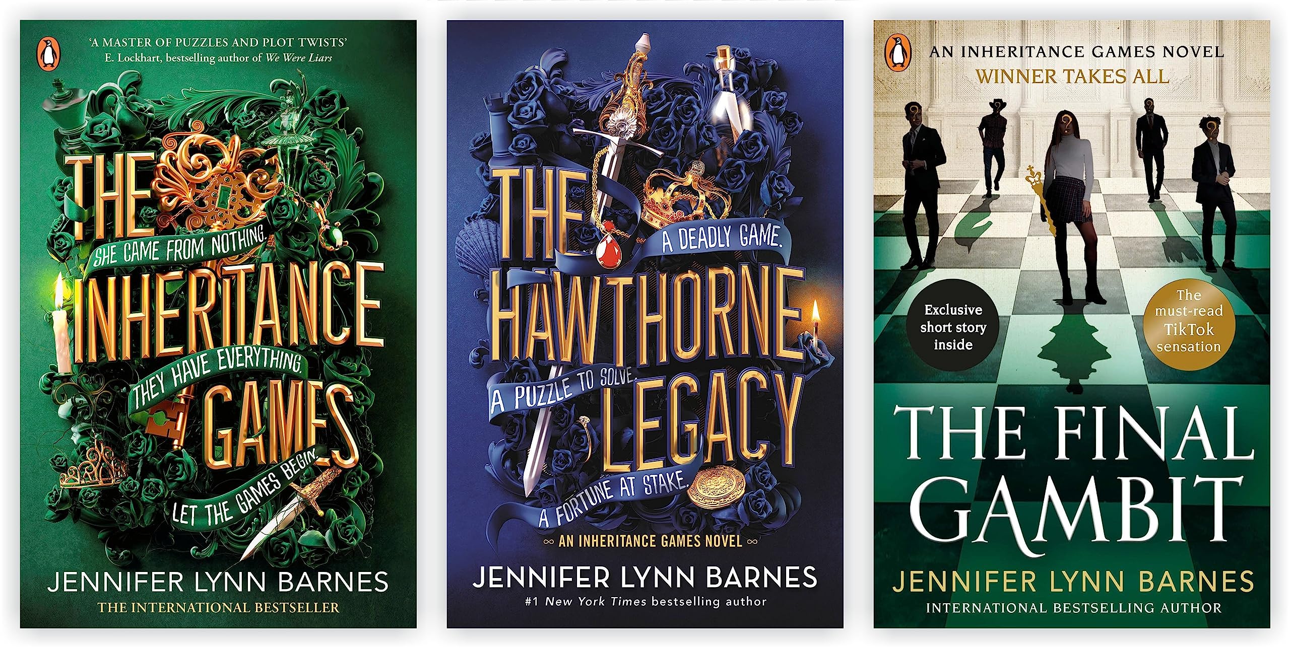 The Inheritance Games Collection: Jennifer Lynn Barnes: Amazon.com: Books