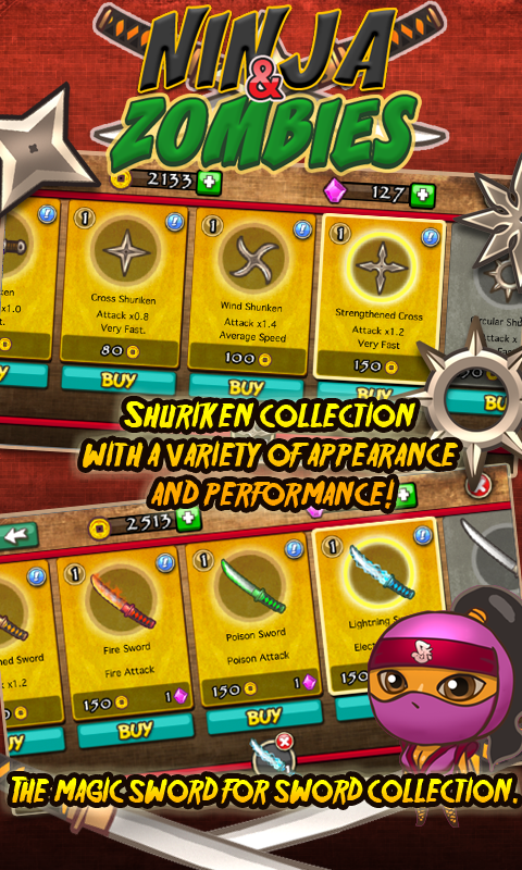 Ninjas Vs Fire Zomvies Ninja And Zombies App On Amazon Appstore