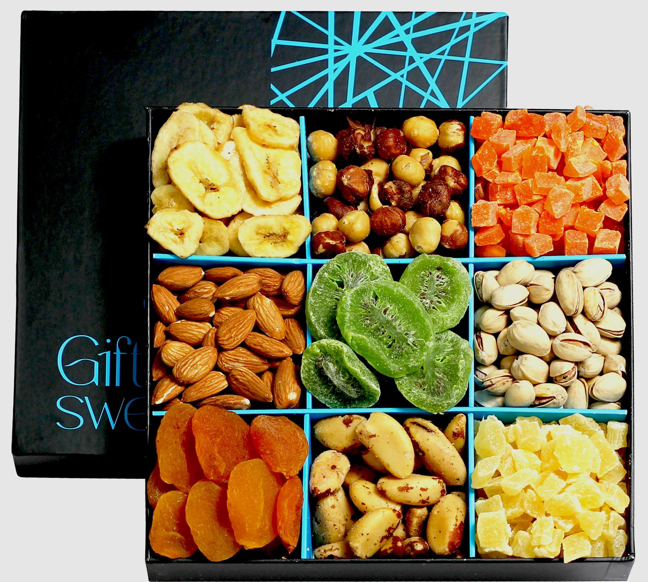 Amazon.com : Happy Birthday Dried Fruit & Nuts Gift Basket Arrangement ...