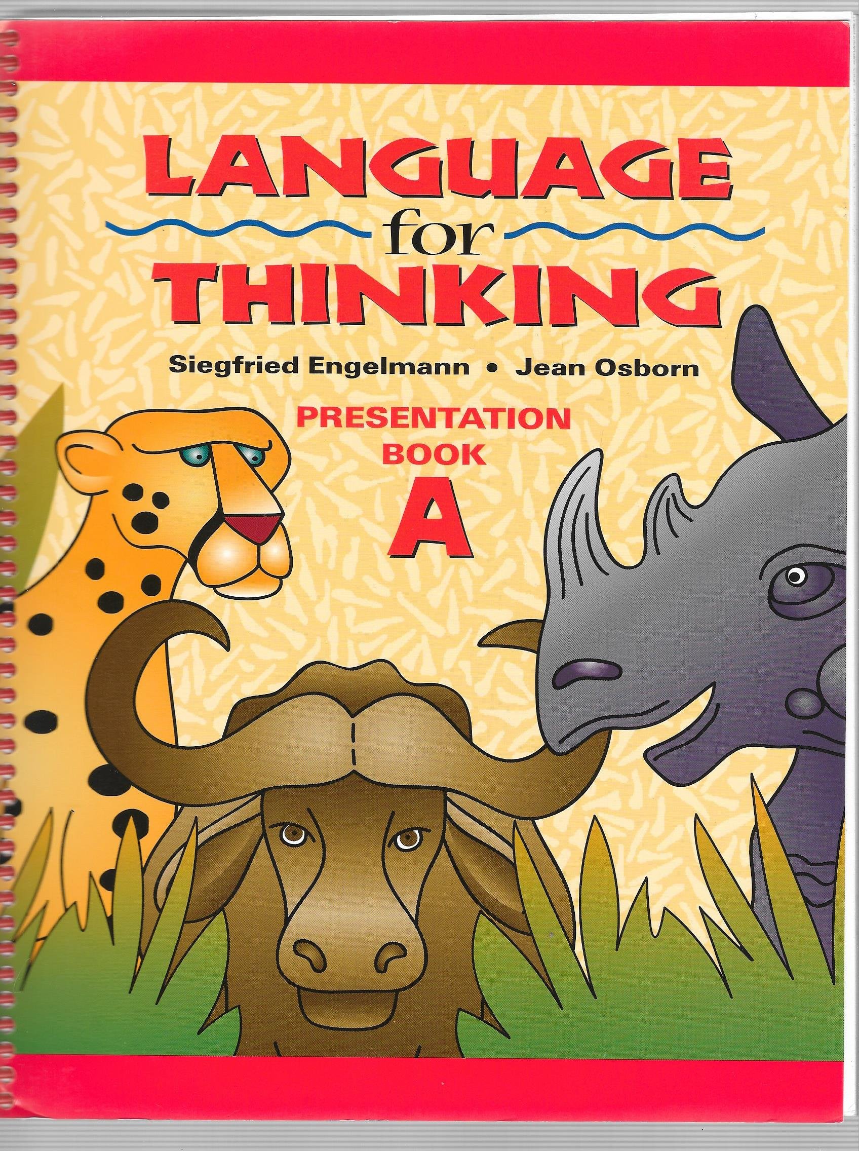 Language for Thinking: Teacher Presentation Book A: Wright Group ...