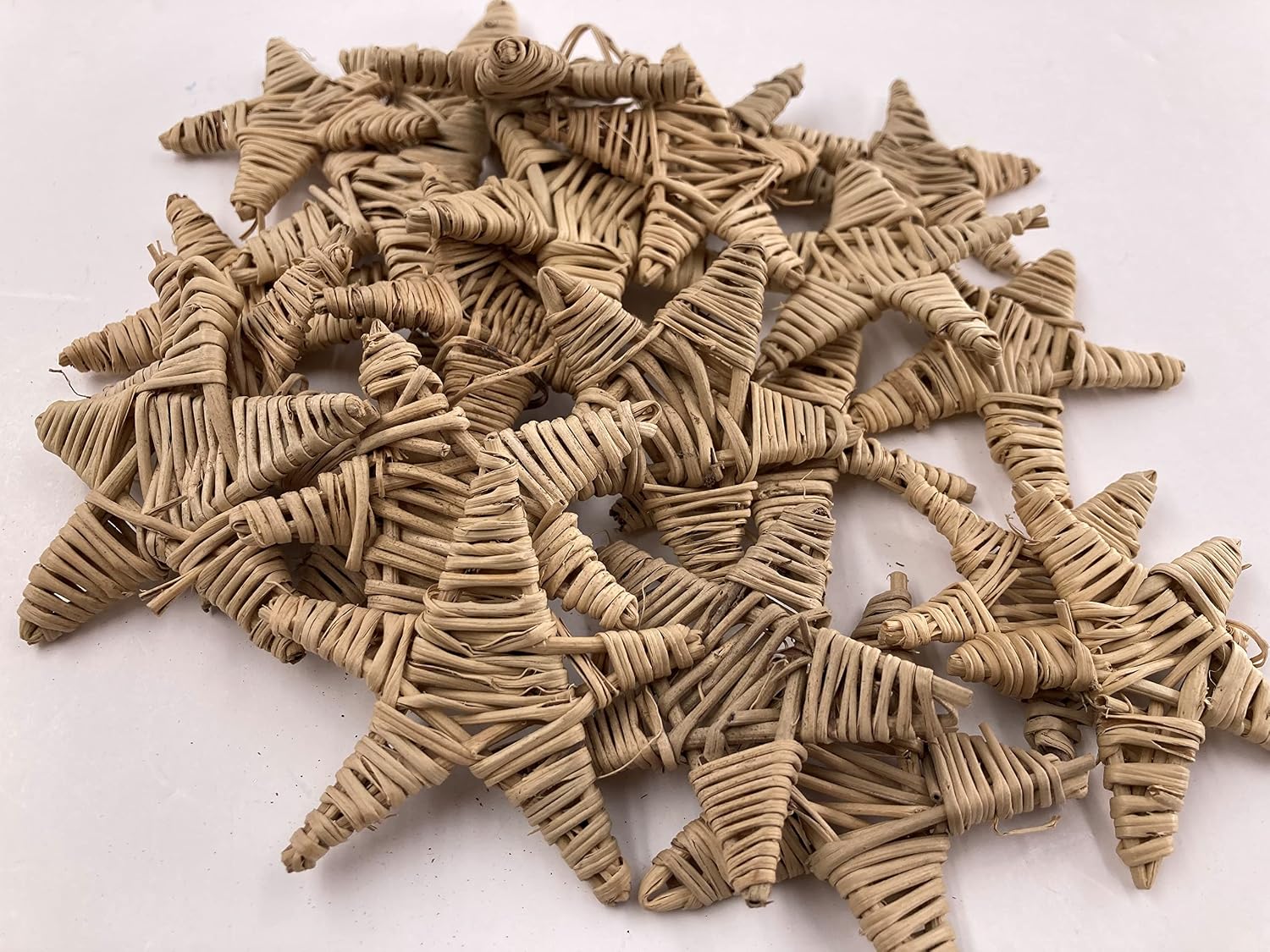 Vine stars - Pack of 20 stars! - Approximately 6cm x 6cm - Christmas ...