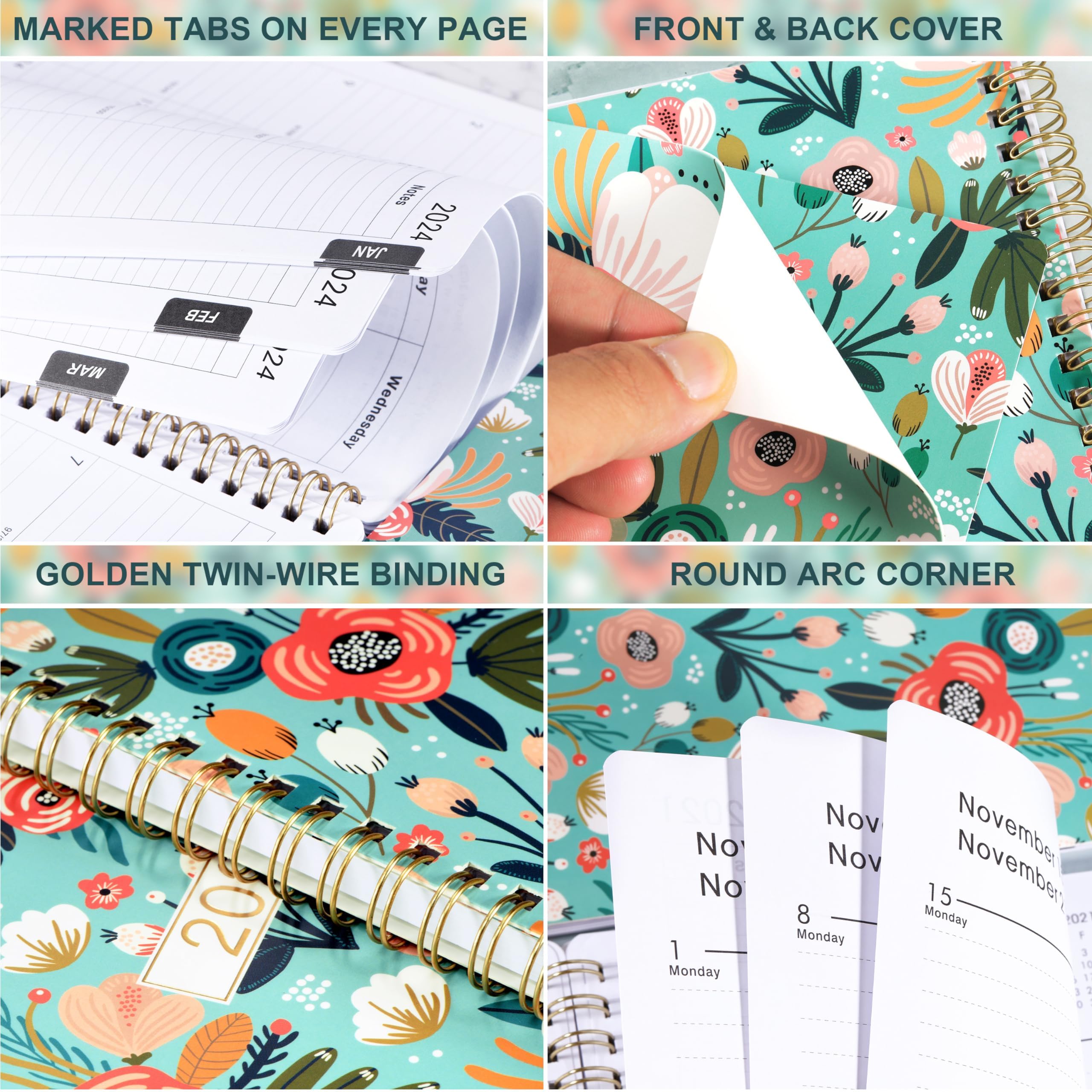 Snapklik.com : Coboll 2024 Planner - 2024 Planner Weekly And Monthly ...