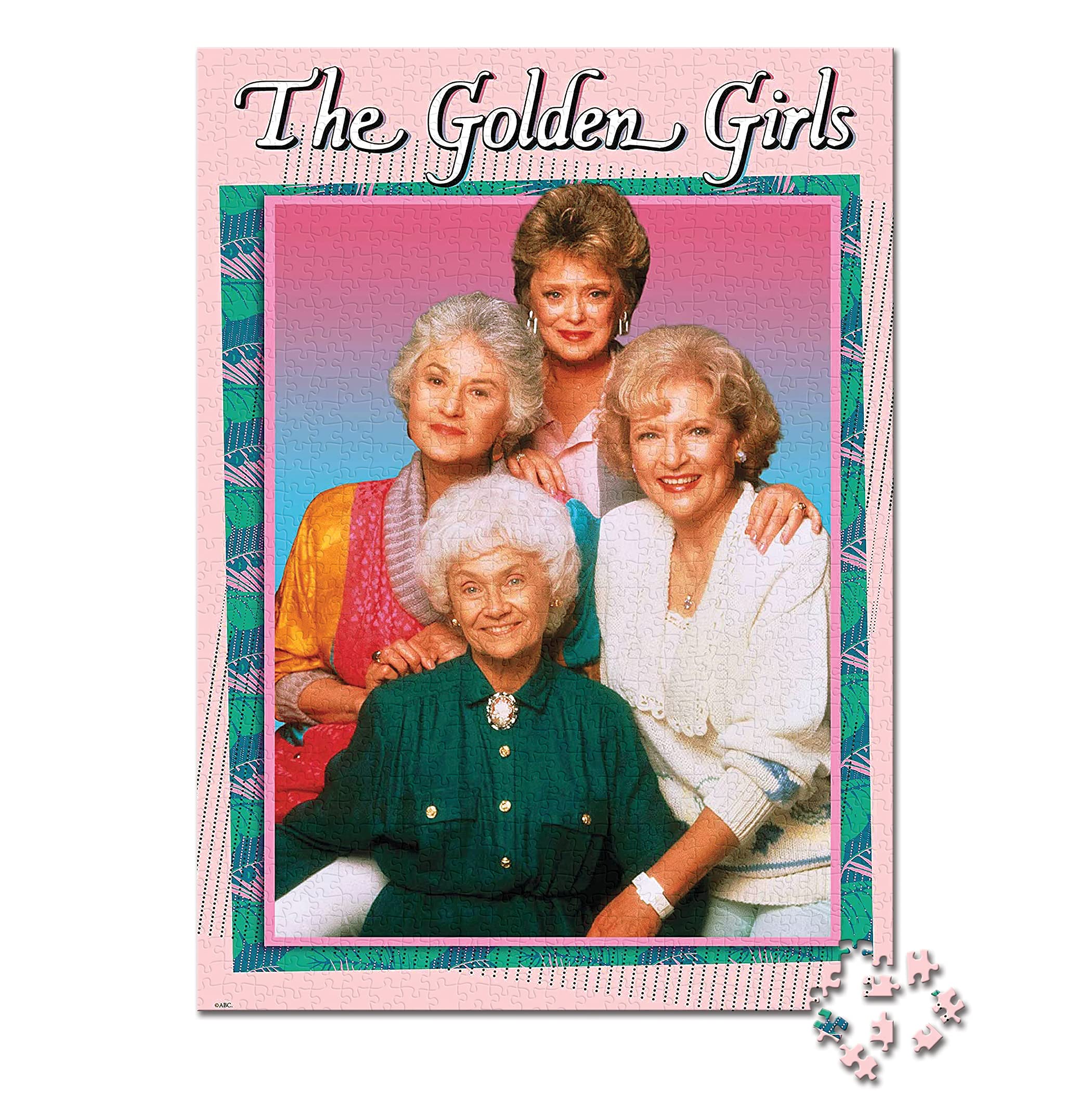 Amazon.com: The Golden Girls 1000 Piece Jigsaw Puzzle | Officially ...