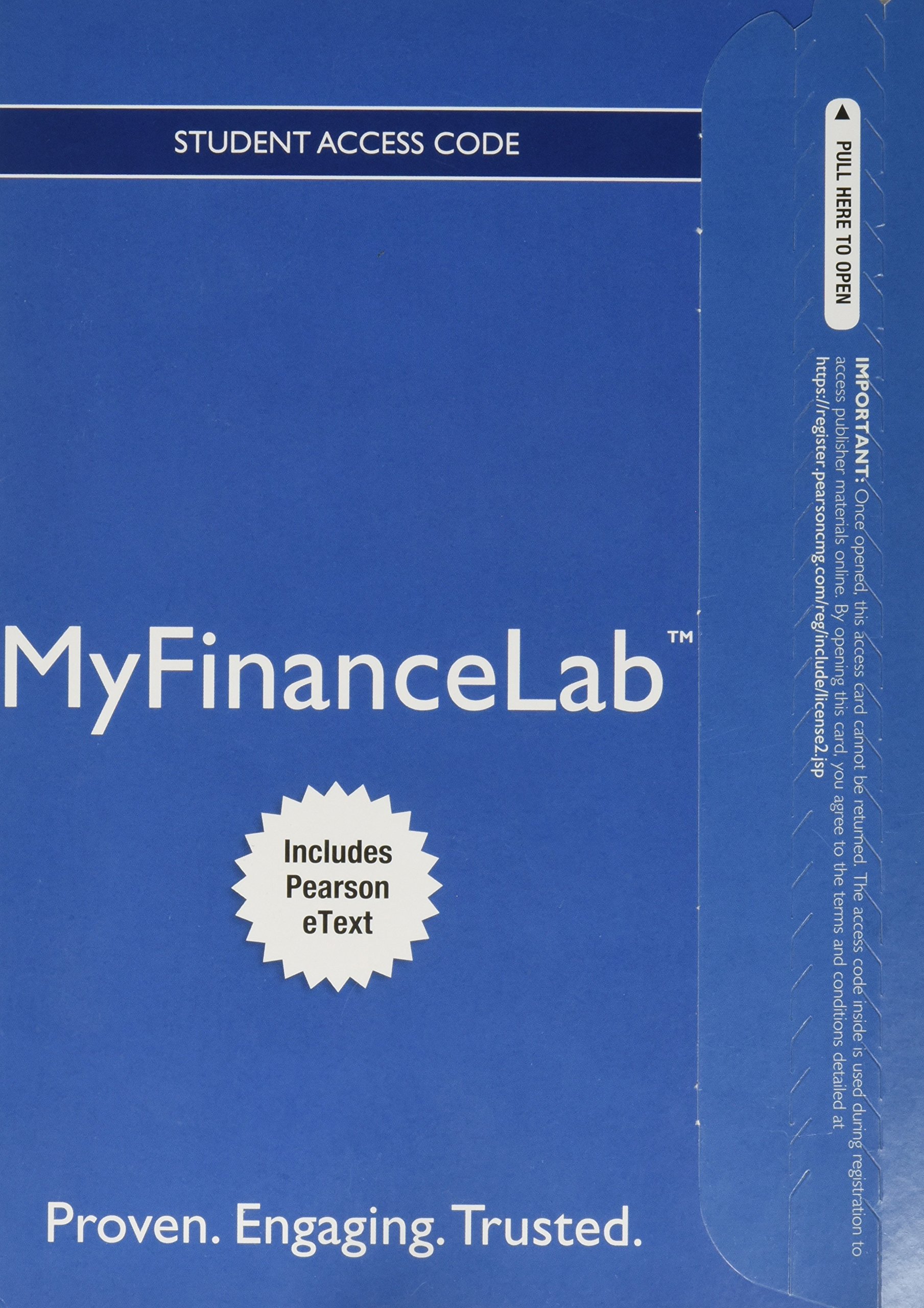 Amazon.com: MyLab Finance with Pearson eText - Access Card - for ...