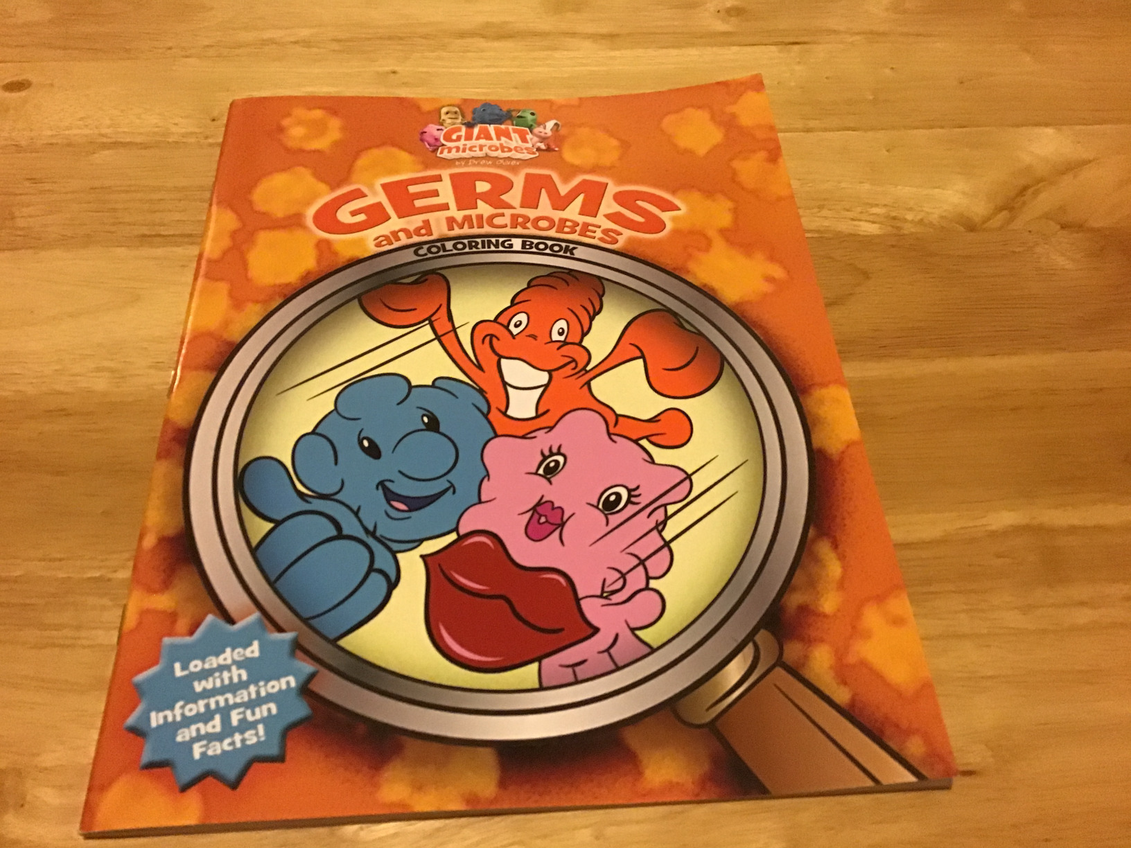 GIANTmicrobes-Germs and Microbes Coloring Book (Dover Science For Kids ...