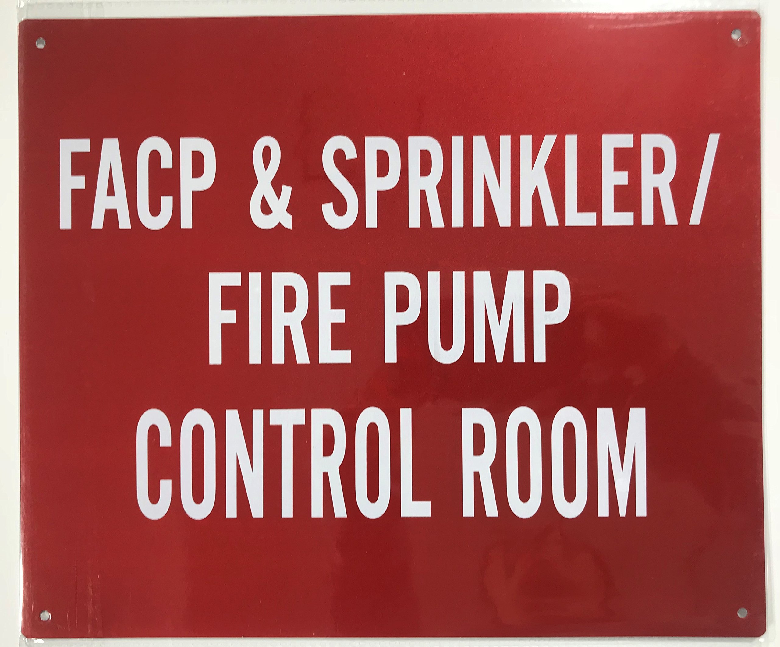 Snapklik.com : FACP & Sprinkler FIRE Pump Control Room Sign