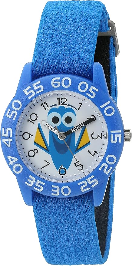 Amazon.com: Disney Boy's 'Finding Dory' Quartz Plastic and Nylon Watch ...