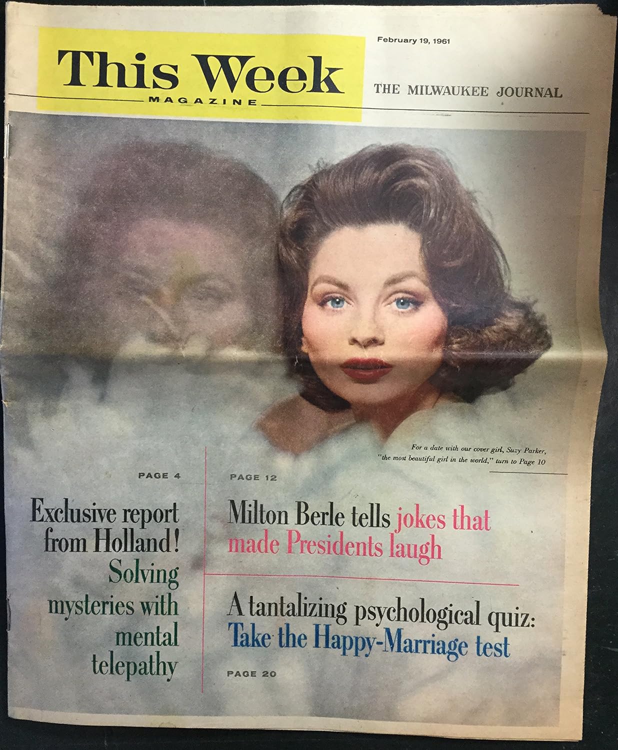 This Week Magazine: The National Sunday Magazine (February 19, 1961 ...