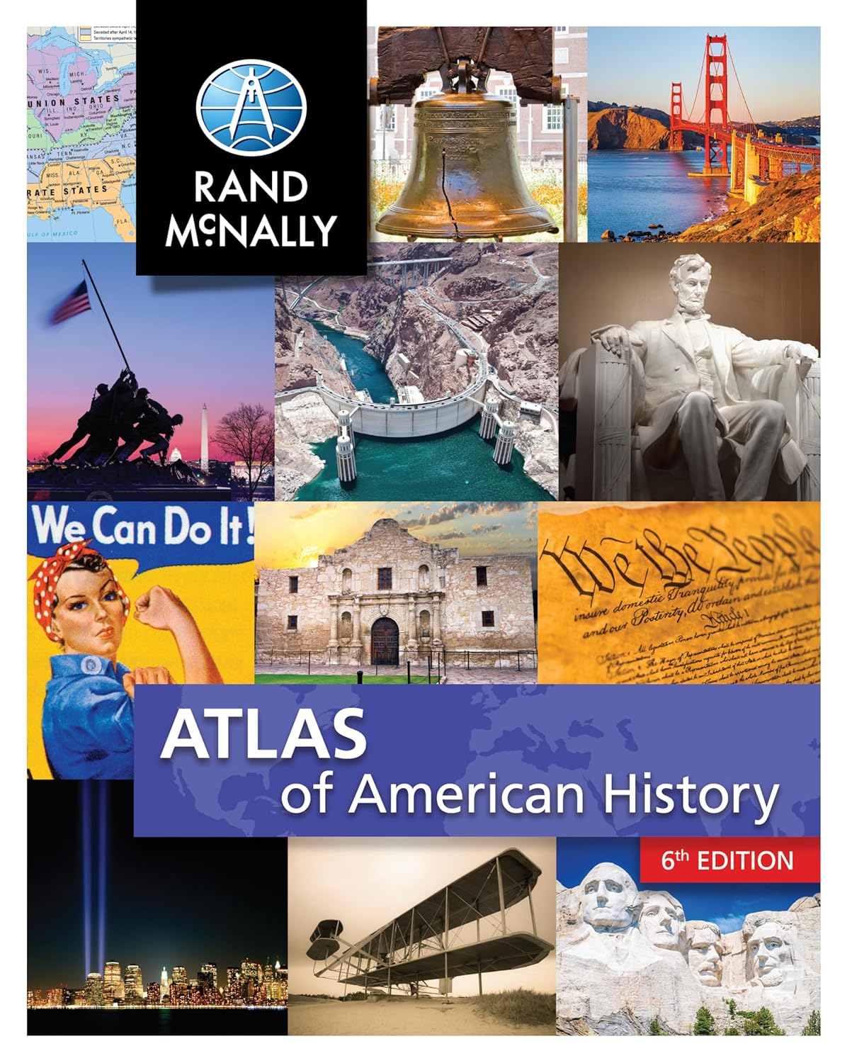 Amazon.com: Rand McNally Atlas of American History Grades 5-12 ...