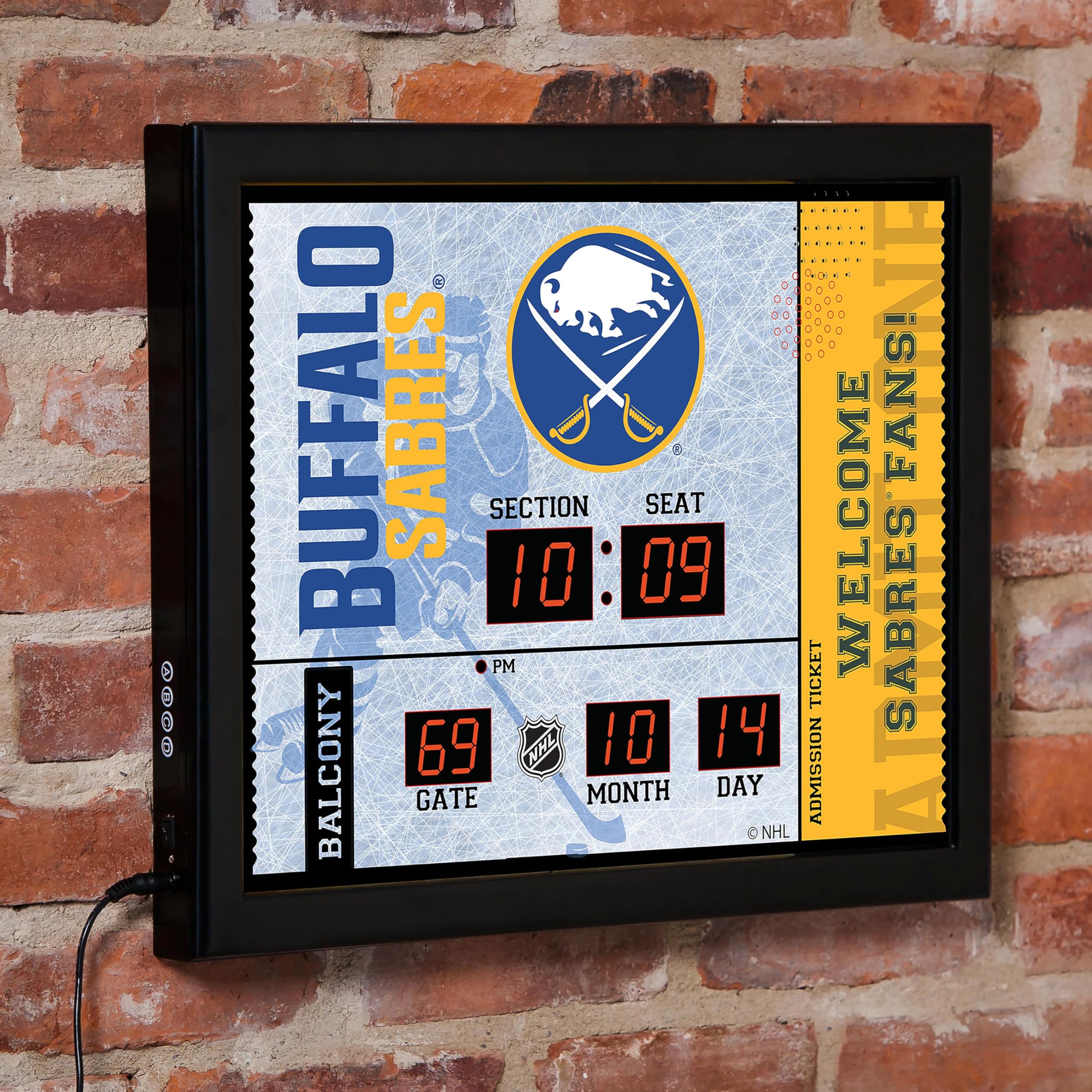 Hockey Scoreboard Clock