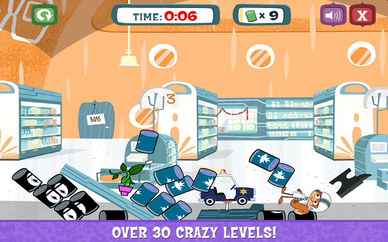 Scaredy Squirrel: Stash N Crash - App on Amazon Appstore