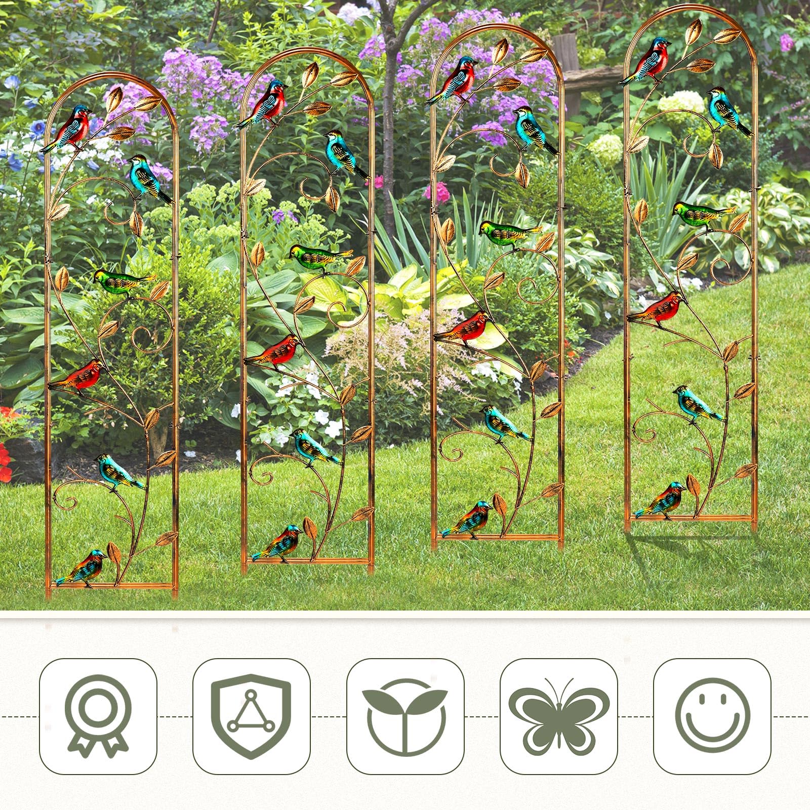 Hummingbird Garden Trellis 6 Hummingbird Garden Design Ideas