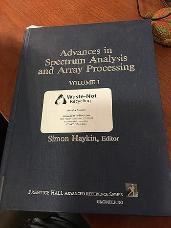Amazon.com: Advances in Spectrum Analysis and Array Processing (Prentice-hall Signal Processing ...