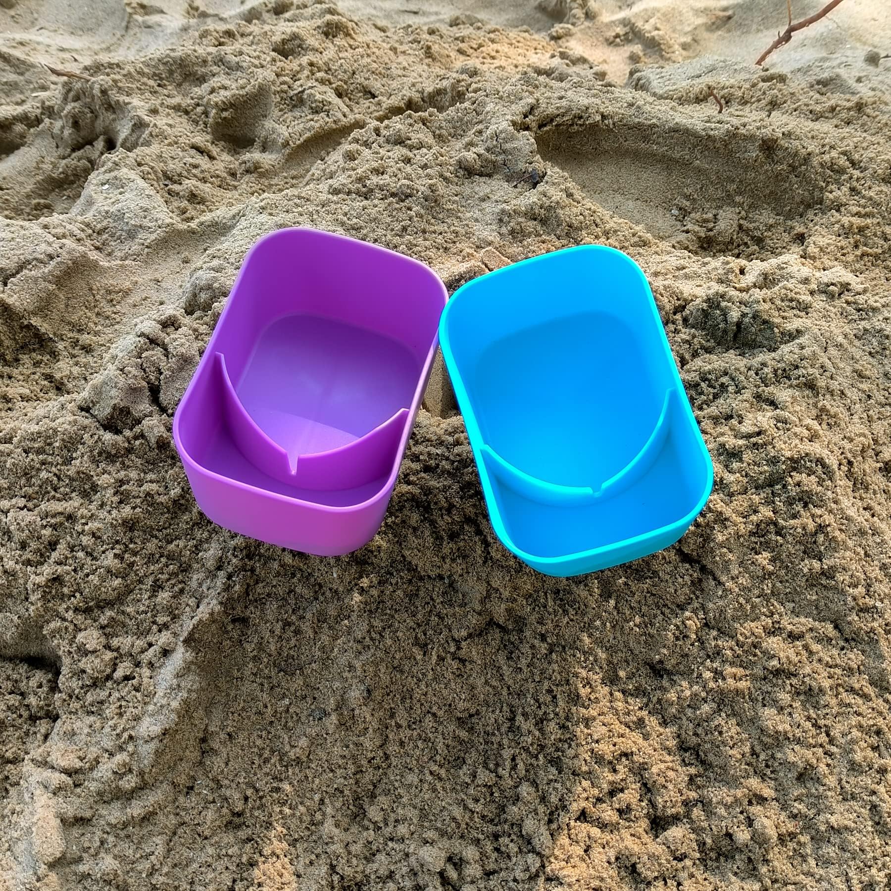 Amazon.com: Beach Cubbies - Purple Beach Spike Drink Holder - Hold Your ...