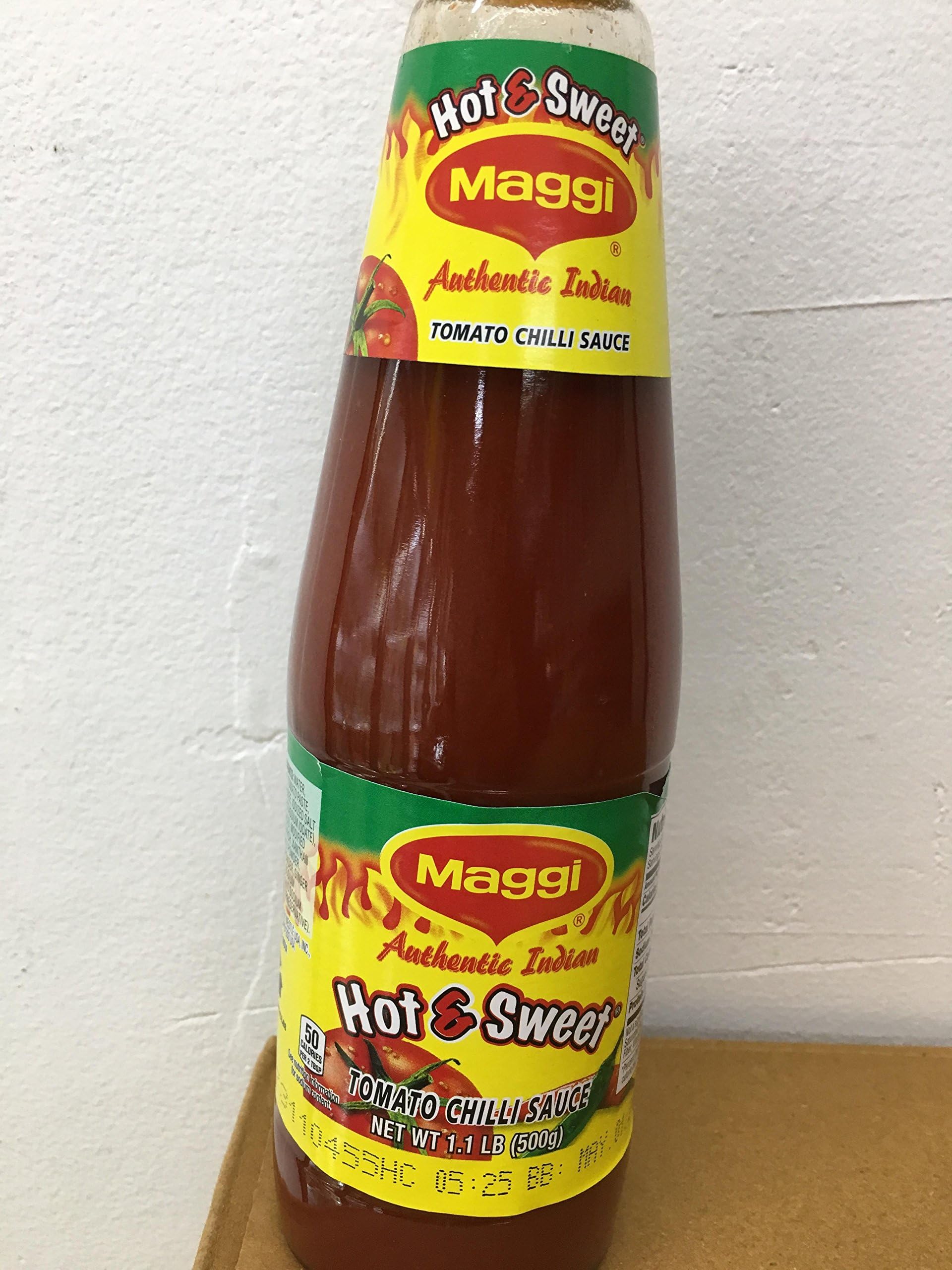 Amazon.com : Maggi Hot & Sweet Tomato chilli sauce 500g : Grocery ...