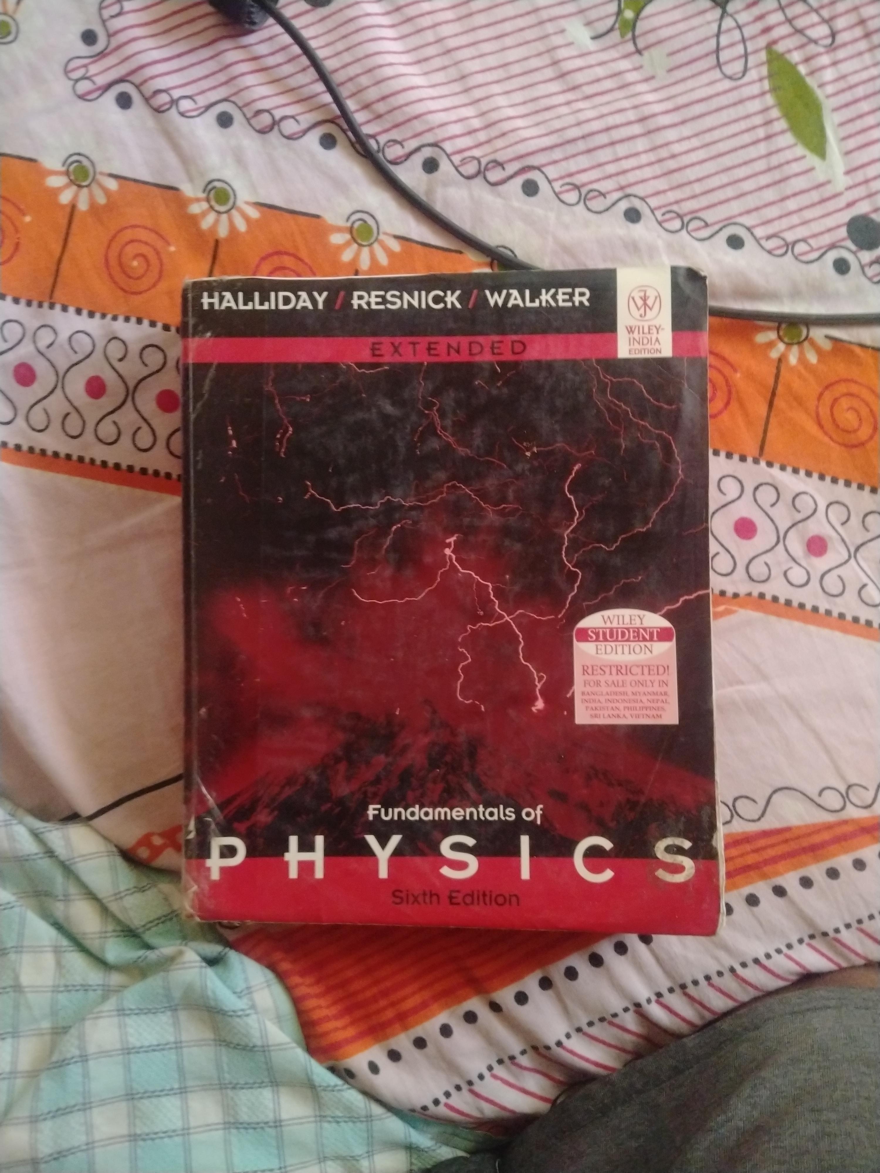 Buy Fundamentals of Physics(Old Edition) Book Online at Low Prices in ...