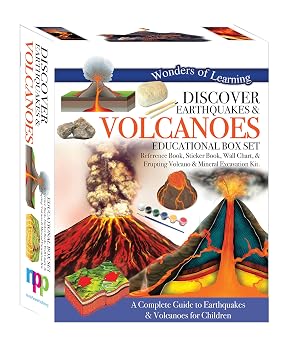 Discover Earthquakes and Volcanoes - Educational Box Set (Wonder of ...