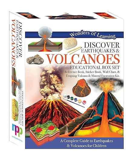 Discover Earthquakes and Volcanoes - Educational Box Set (Wonder of ...