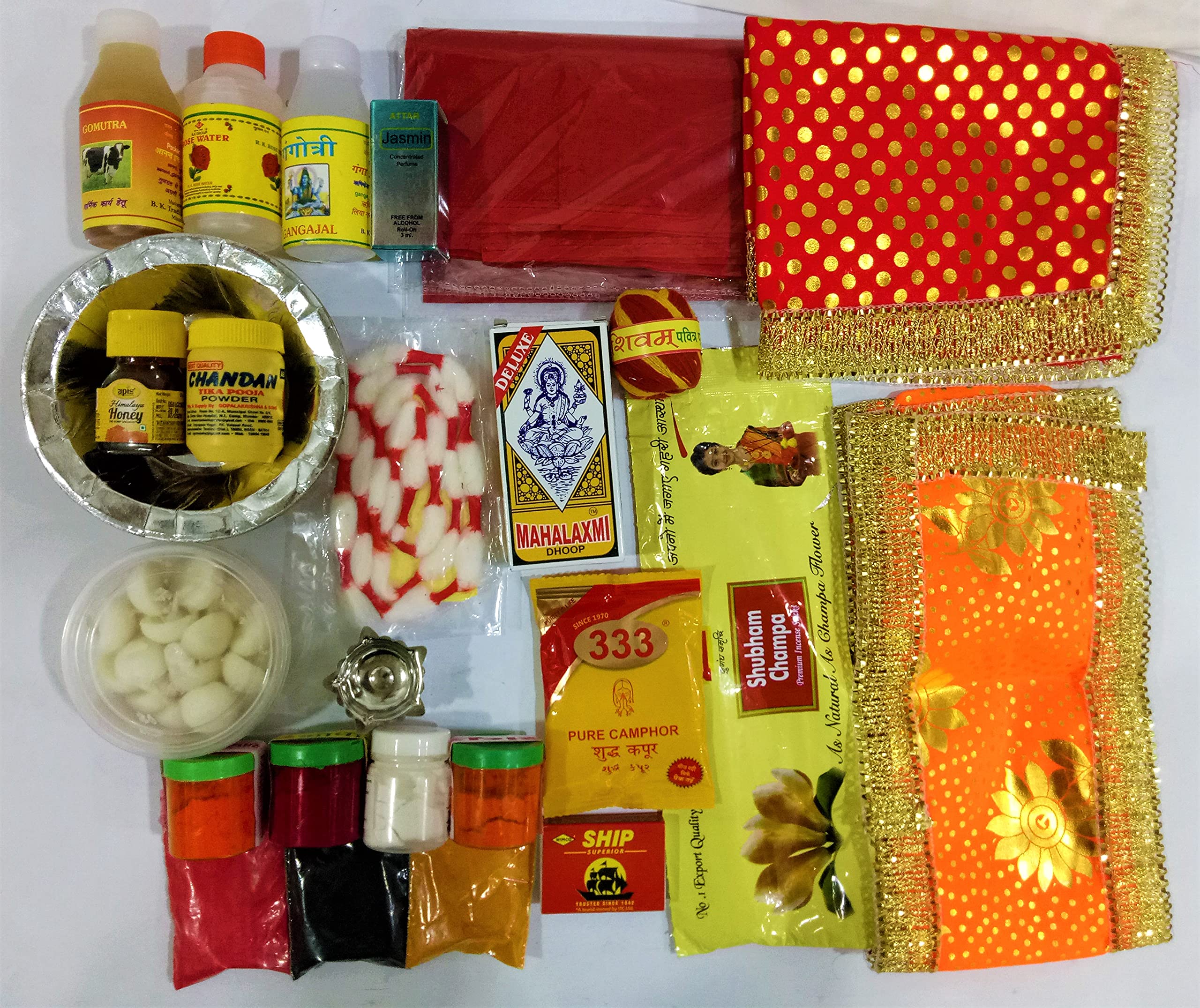 Buy Hawan Pooja Samagri Hindu Pooja Divine Hindu poojan kit| Navratri ...