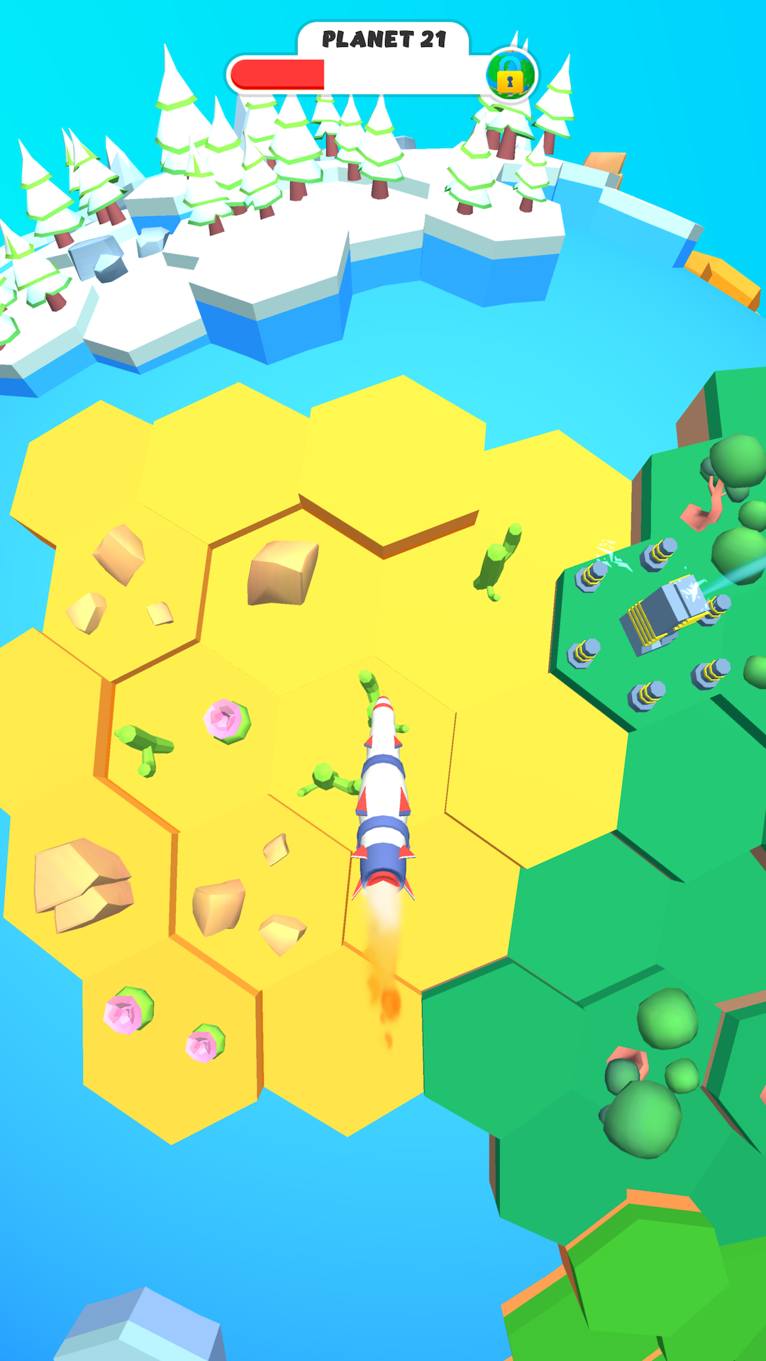 Rocket Flight & Explosion: Destroy the Planet Simulator 3D-Amazonアプリストアのアプリ