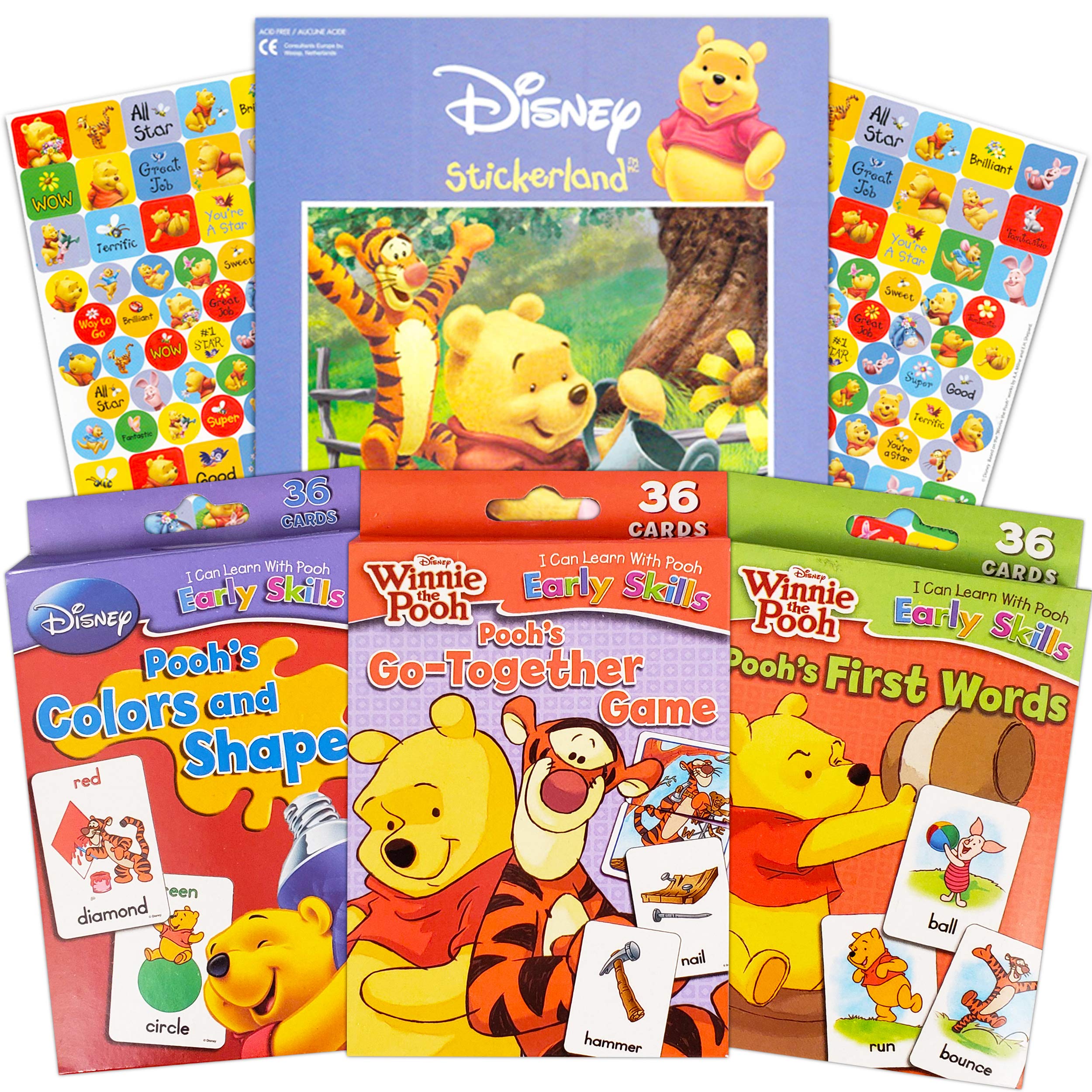 Winnie The Pooh Flash Cards For Toddler Kids Super Set | Desertcart KUWAIT