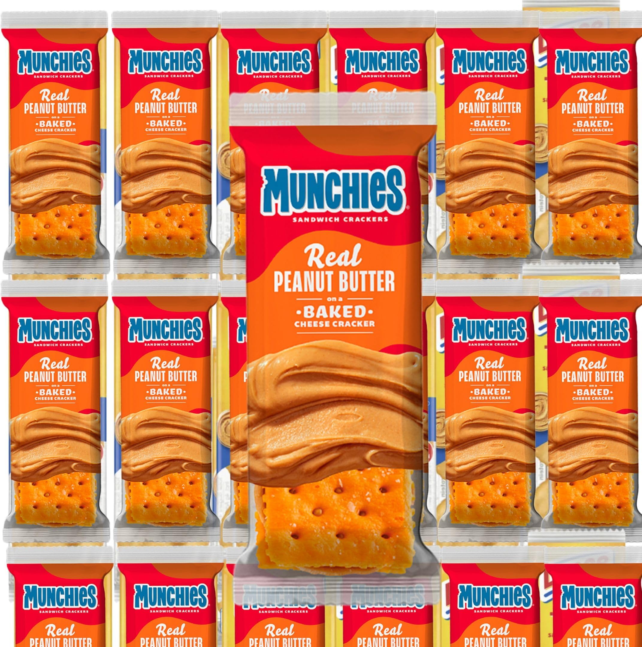 Amazon.com: Munchies Sandwich Crackers | 2 Packs | 11.04 oz | 96 total ...