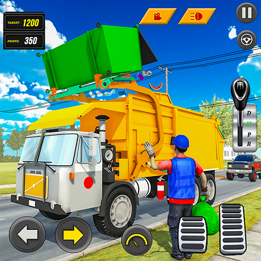 City Garbage Truck Driving Simulator Games 2023: Road Cleaner Dump ...