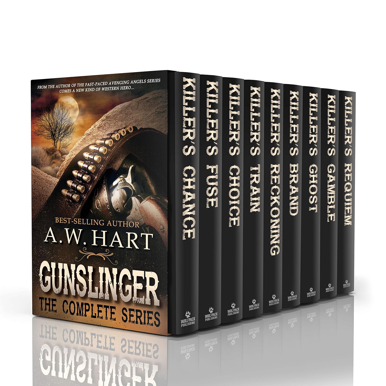 Gunslinger: The Complete Western Adventure Series eBook : Hart, A.W ...
