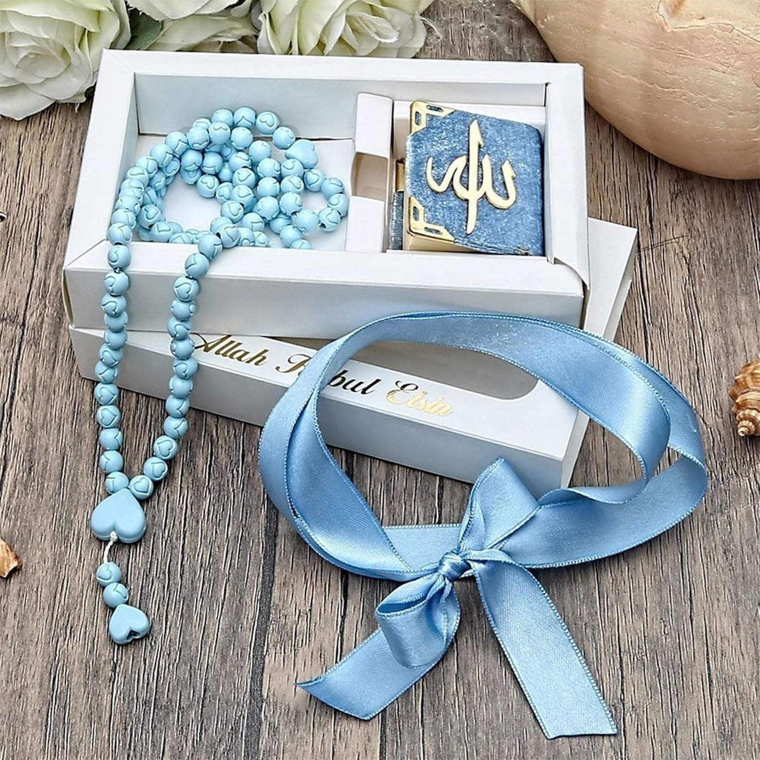 Amazon.com: VOGUEHOMEDECOR Mini Quran Tasbih in Customizable Box, Mini ...